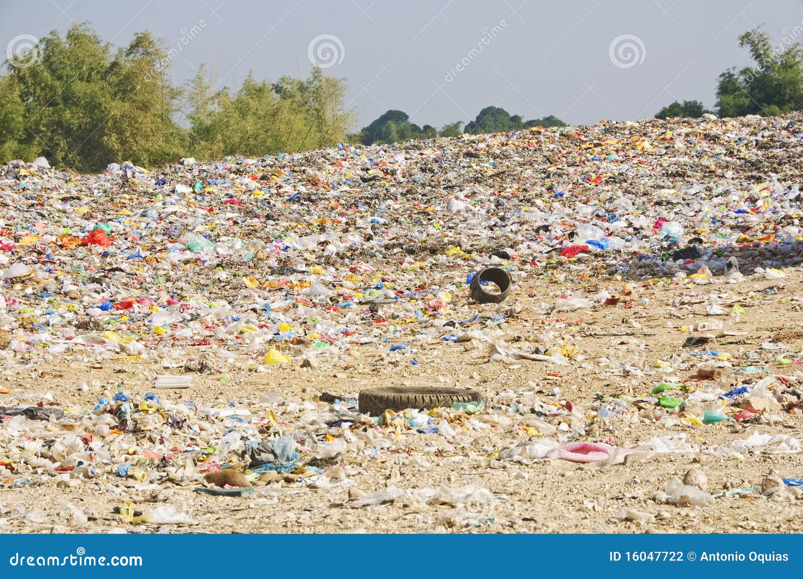 Landfill stock photo. Image of pollution, refuse, dump - 16047722