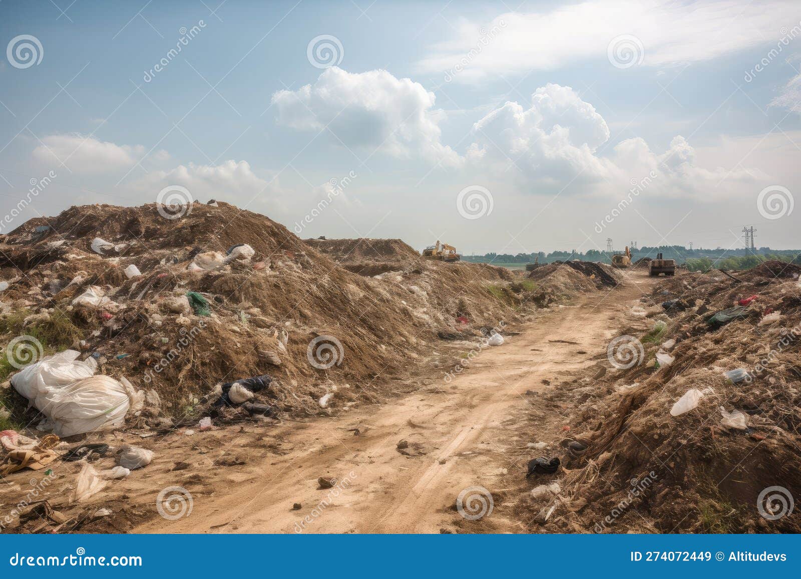 Landfill with Biodegradable and Non-biodegradable Waste in Separate ... Landfill with Biodegradable and Non-biodegradable Waste in Separate ...
