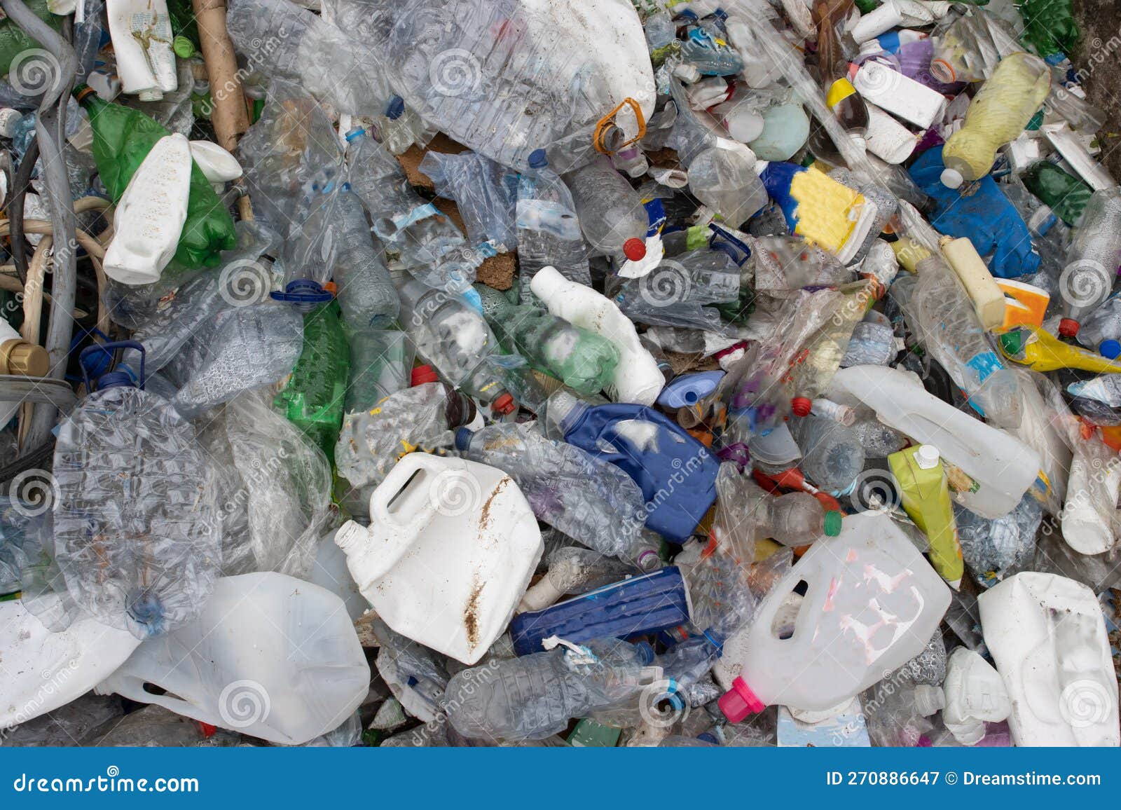 Landfill Full of Empty Plastic Bottles - the Problem of Environmental ...