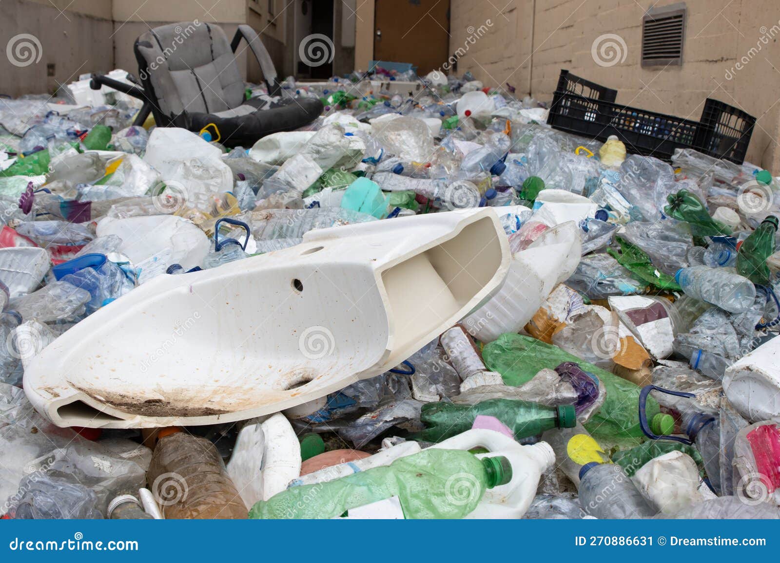 Landfill Full of Plastic and Over Kind of Garbage - the Problem of ...