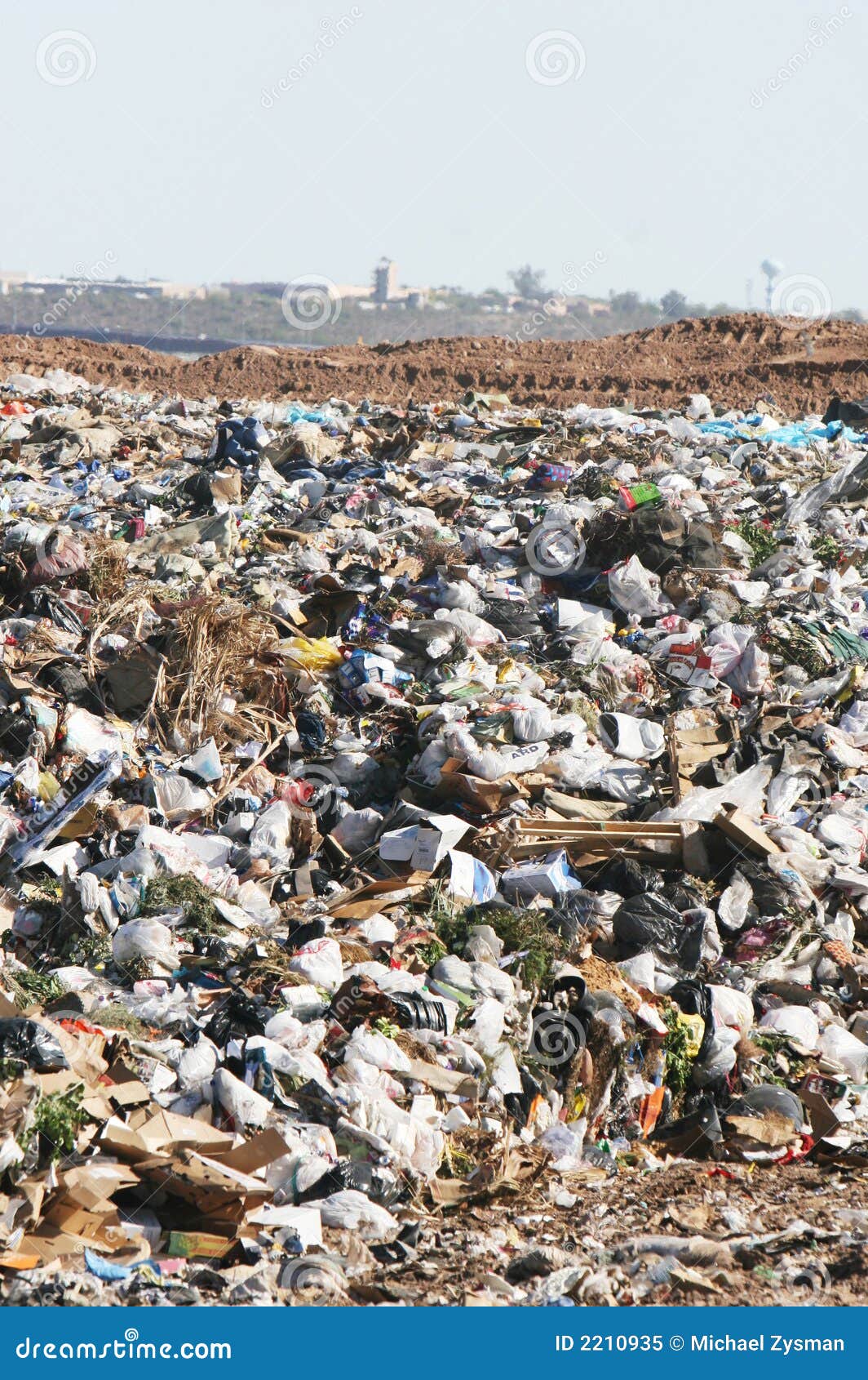 Landfill Trash stock image. Image of smell, putrid, stench - 2210935