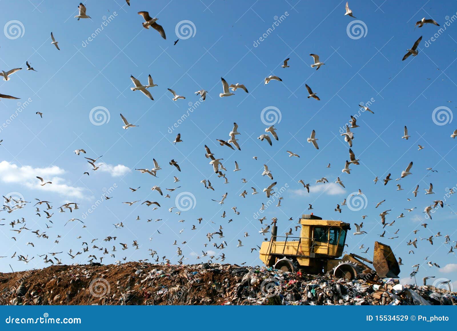 Landfill Working stock image. Image of global, ecology - 15534529