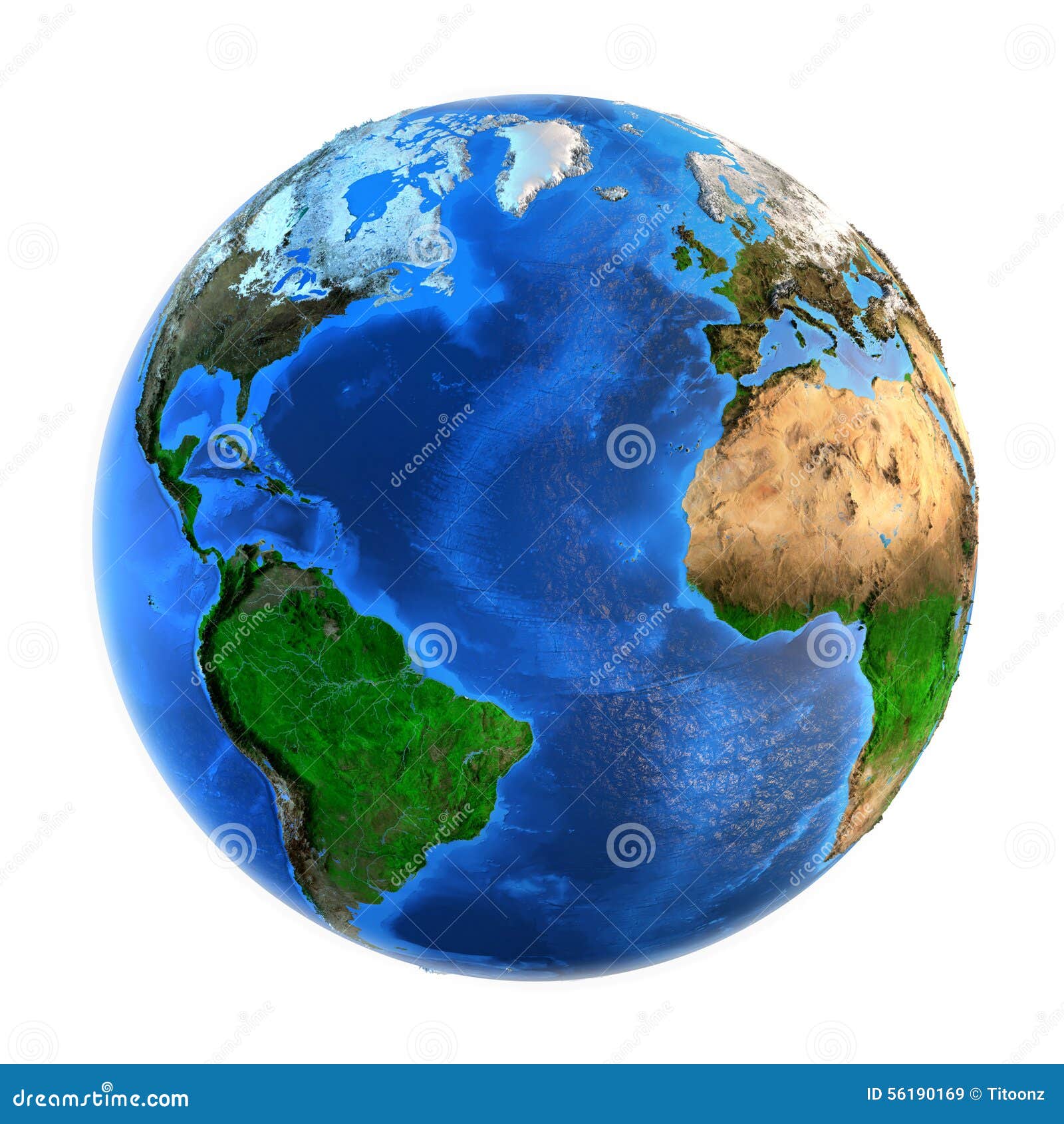 Landforms Da Terra Do Planeta Imagem de Stock - Imagem de oceano ...