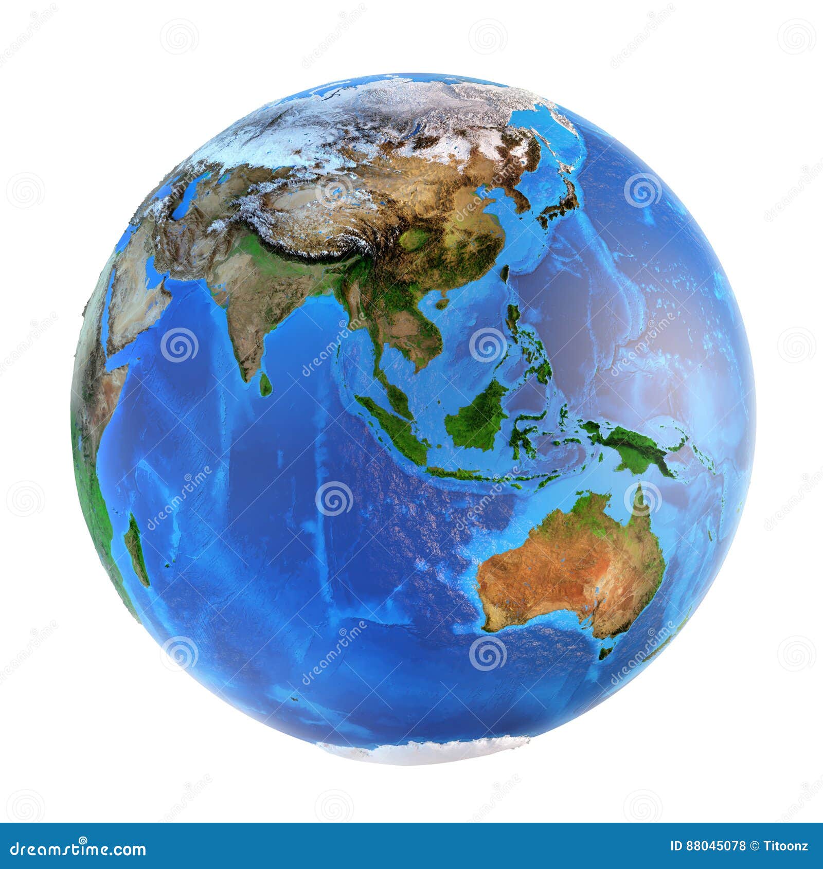 Landforms Da Terra Do Planeta Foto de Stock - Imagem de paisagem ...