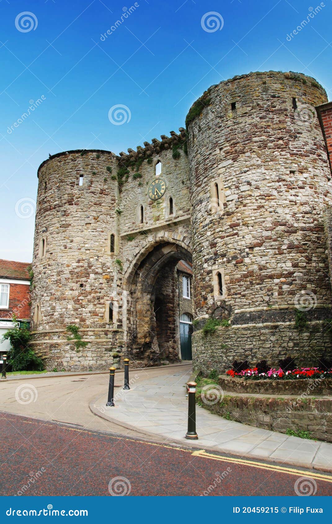 Landgate stock image. Image of landgate, stronghold, europe - 20459215