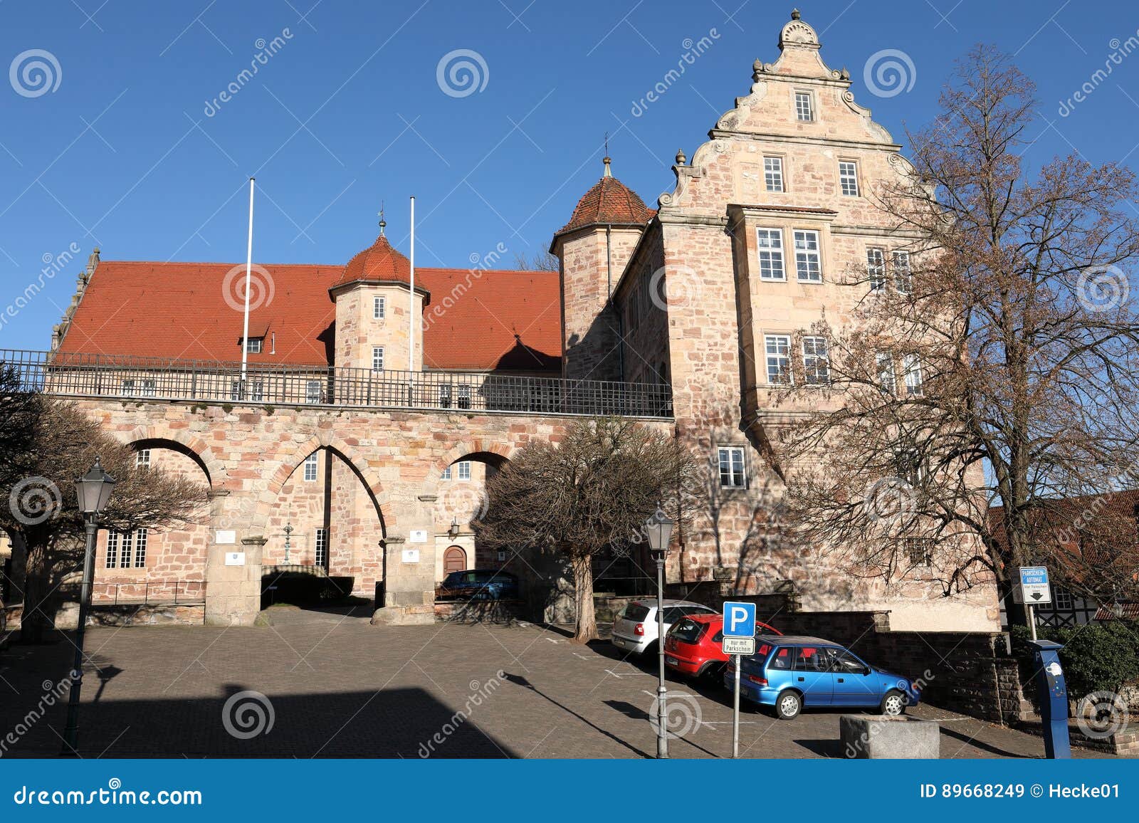 Landgrave Castle of Eschwege Stock Image - Image of architecture ...