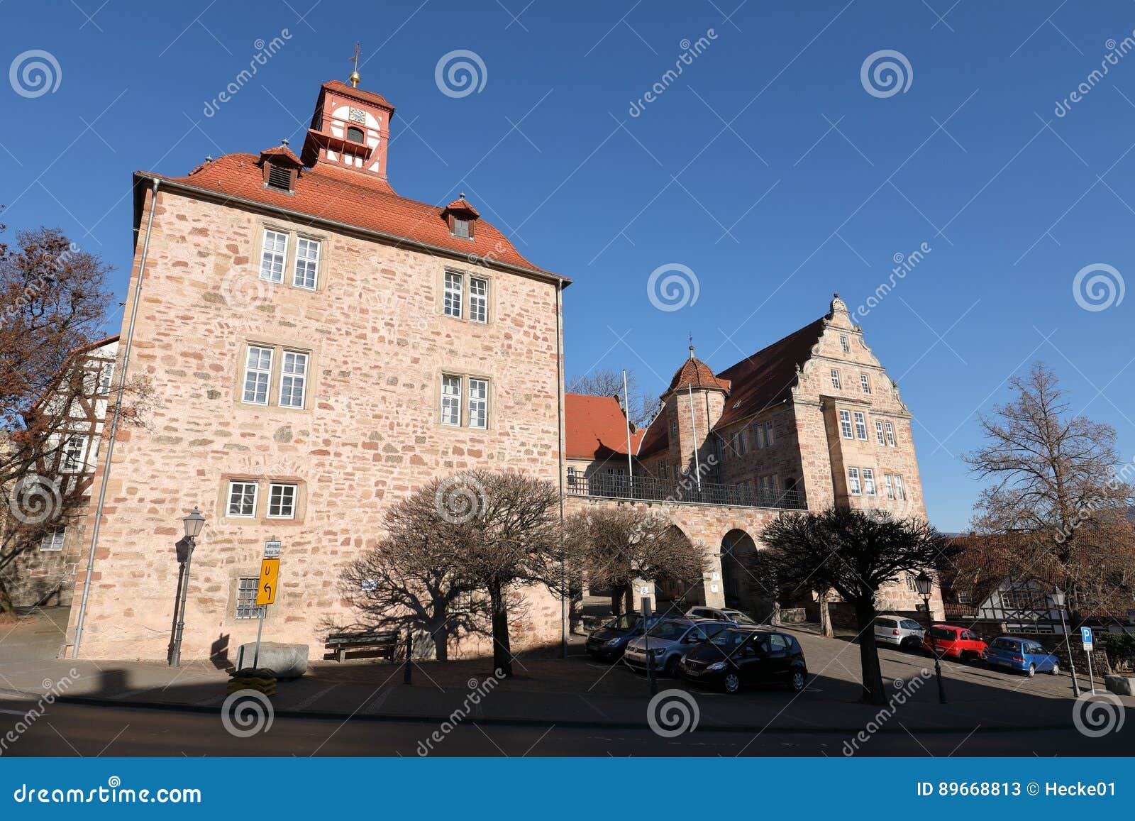 Landgrave Castle of Eschwege Editorial Stock Photo - Image of north ...