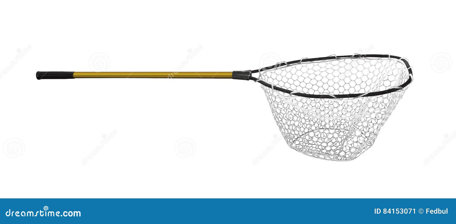 Landing net stock image. Image of isolated, single, stream - 84153071