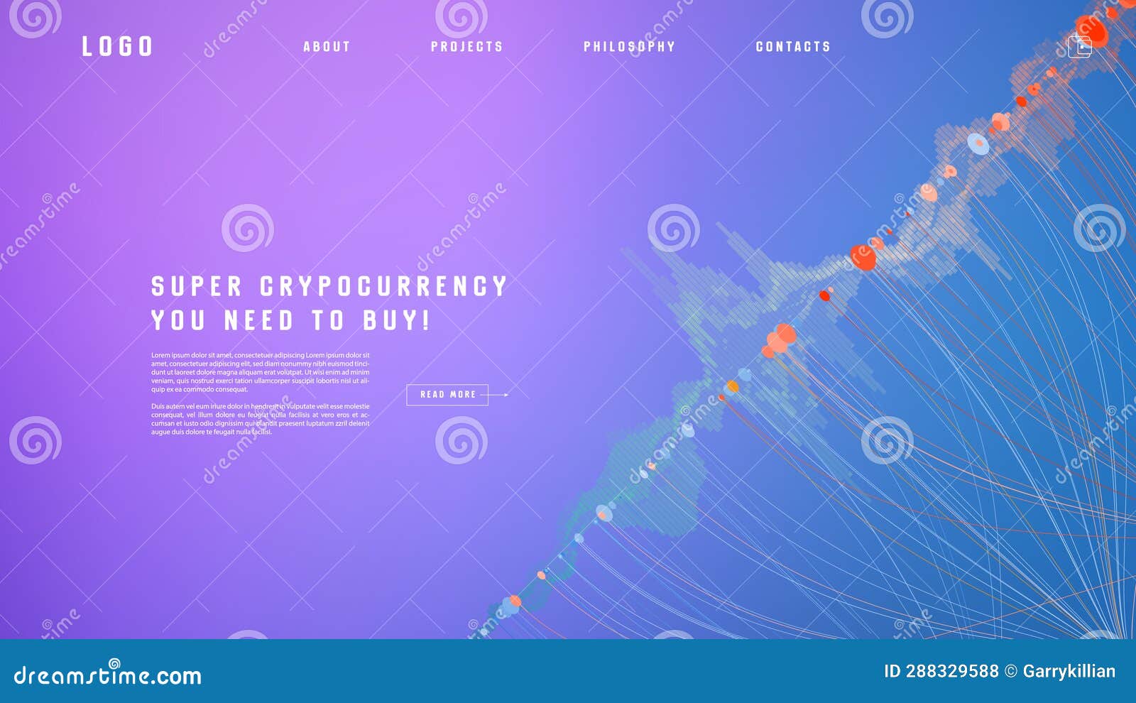 Landing Page Abstract Design with Big Data. Template for Website or App ... Landing Page Abstract Design with Big Data. Template for Website or App ...
