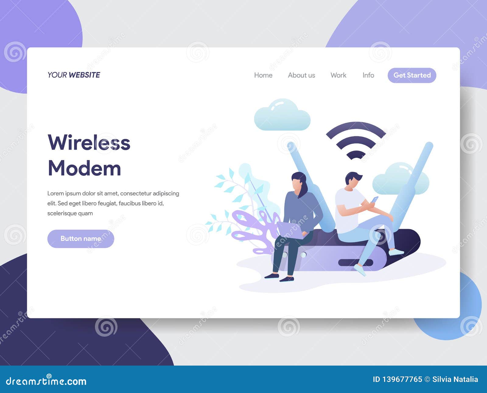 Wireless Dsl Modem Cartoon Vector Illustration | CartoonDealer.com ...