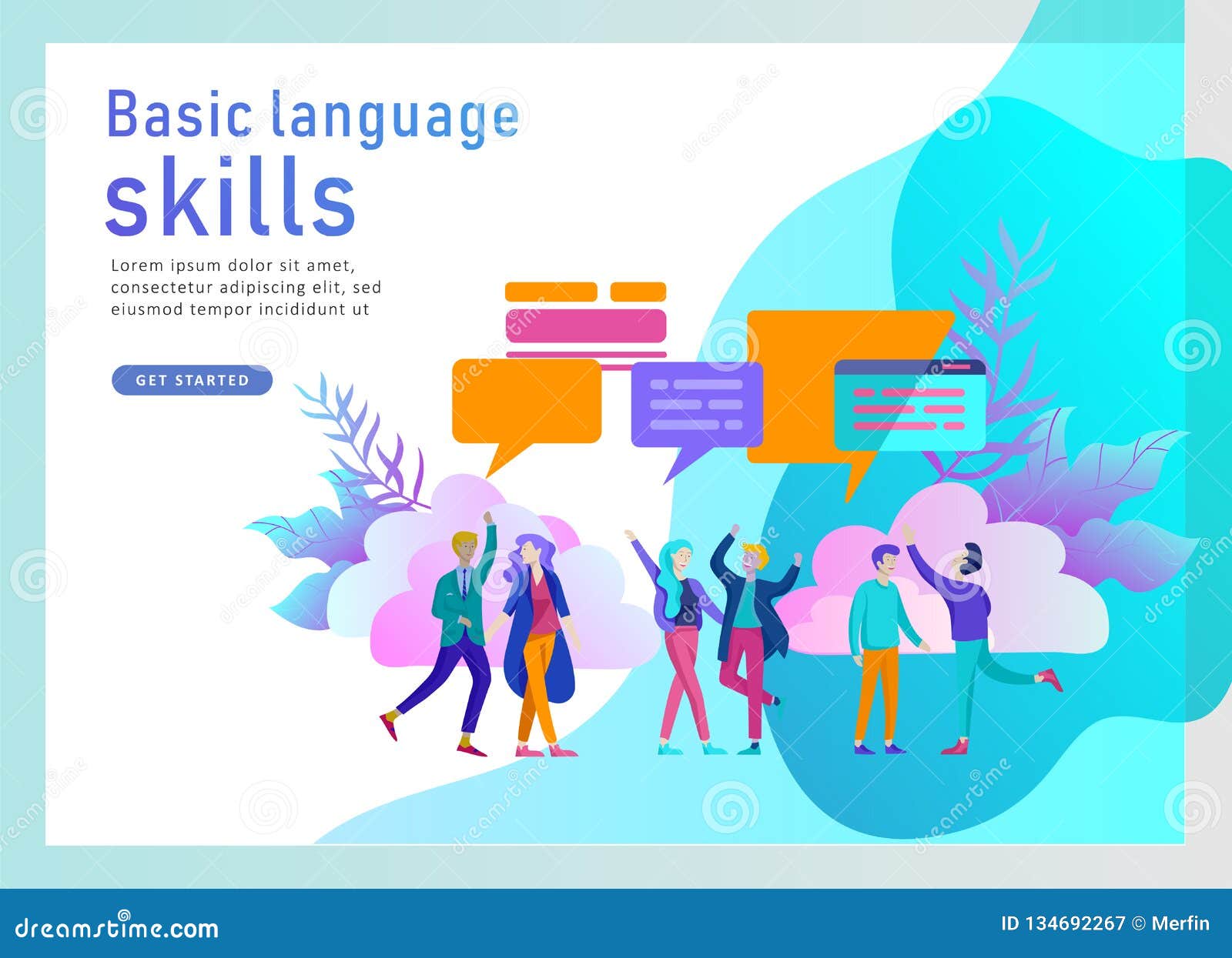 Landing Page Templates for Online Language Courses, Distance Education ...