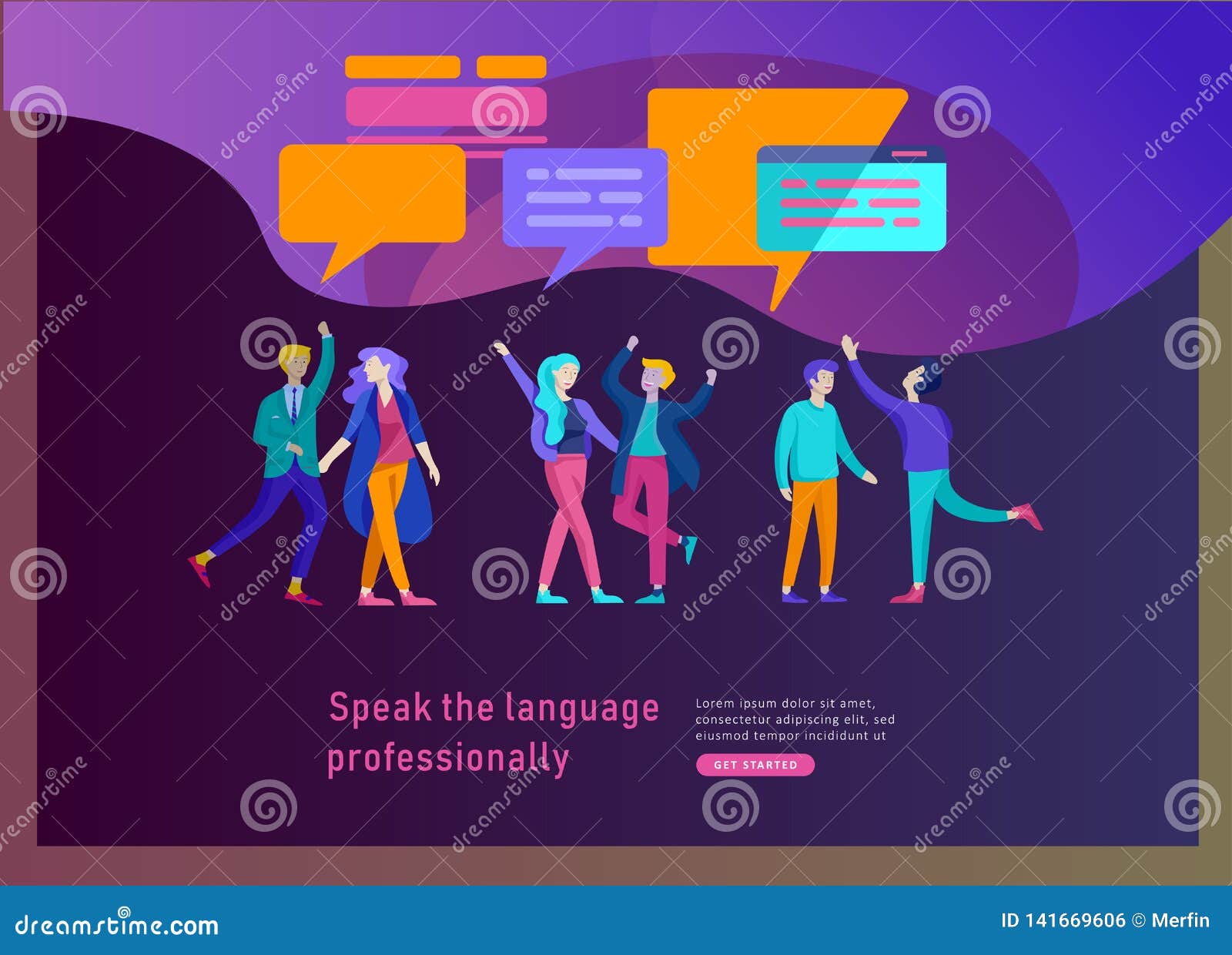 Landing Page Templates for Online Language Courses, Distance Education ...