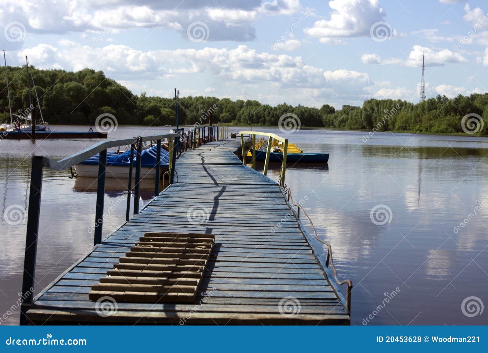 Landing stage stock photo. Image of daylight, marine - 20453628