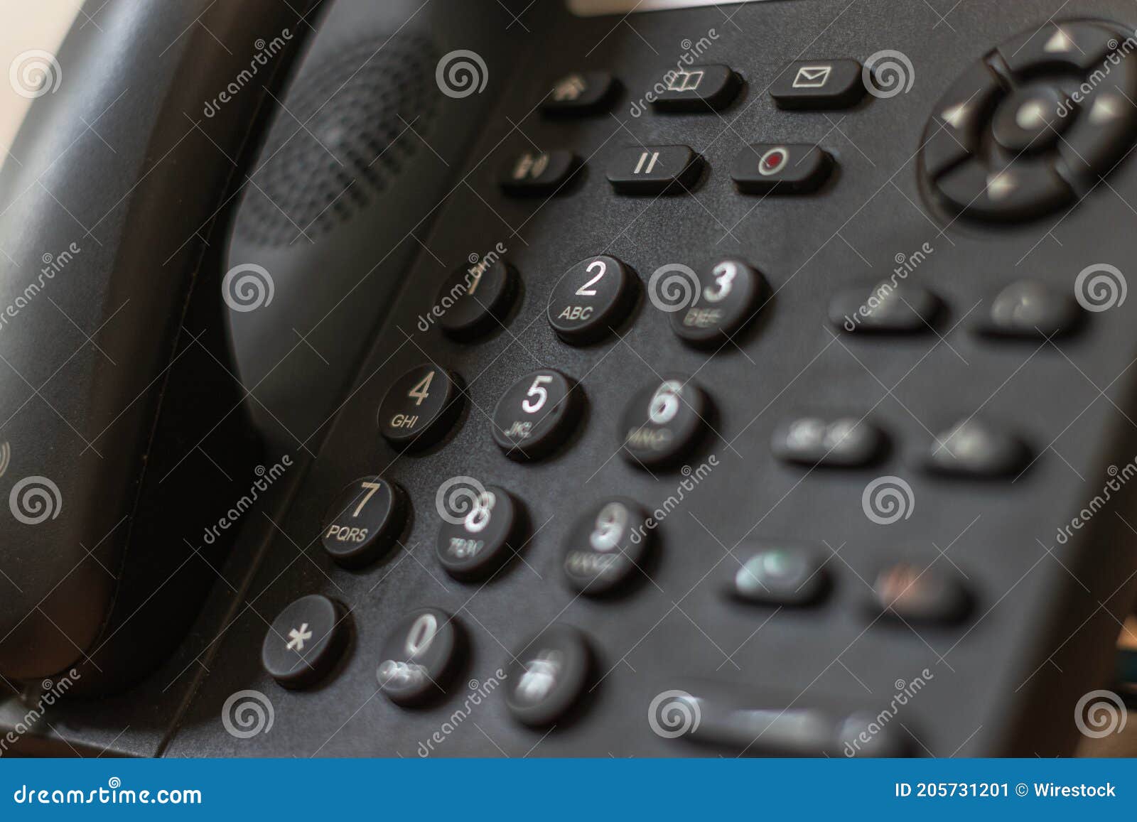 Landline of an Office or Workplace Where There is Internal ...