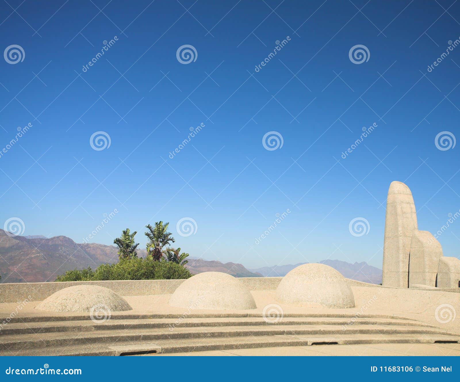 Landmark of the Afrikaans Language Monument Stock Photo - Image of ...