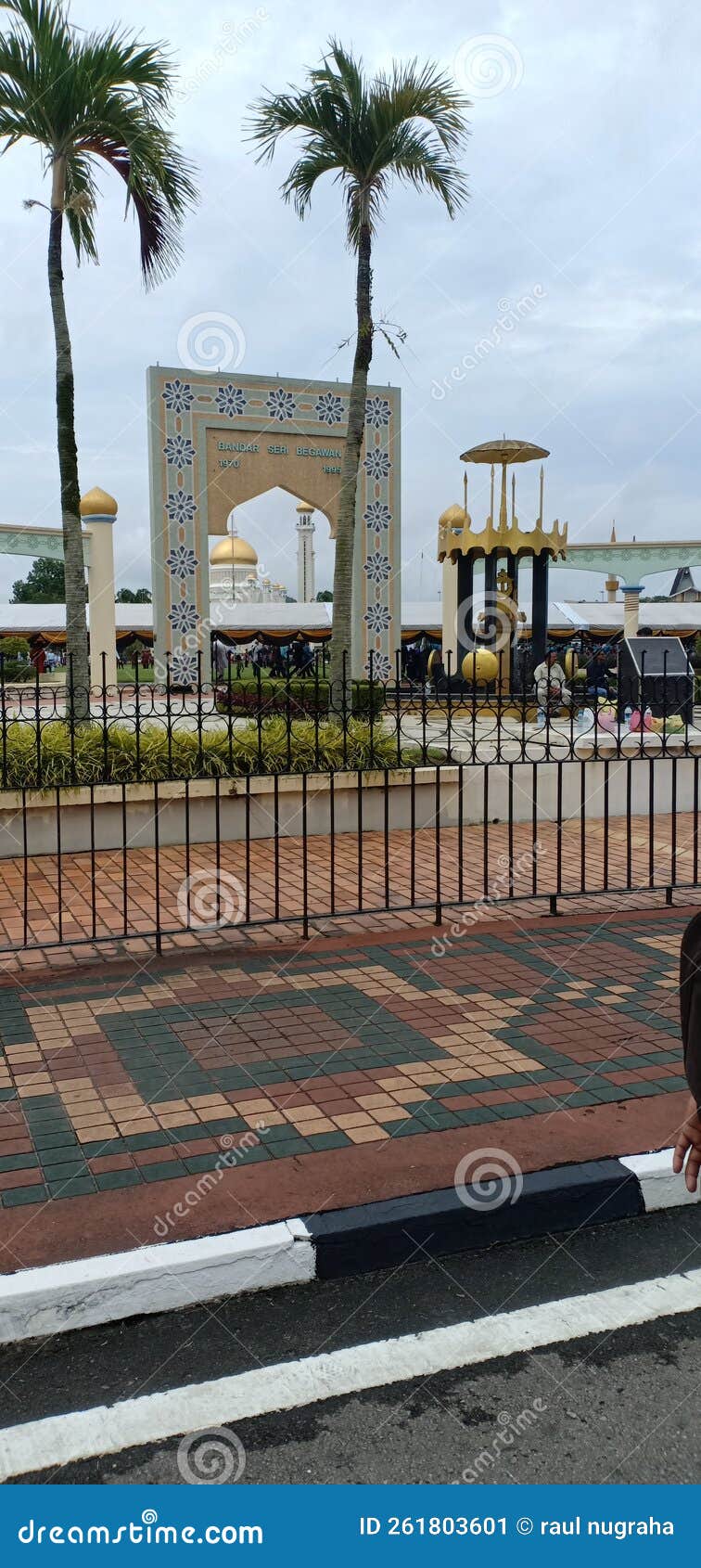 Landmark of Brunei Darussalam Country Sultan Stock Image - Image of ...