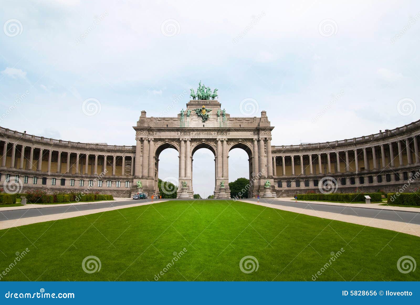 Landmark of Brussels stock photo. Image of exterior, commemorate - 5828656