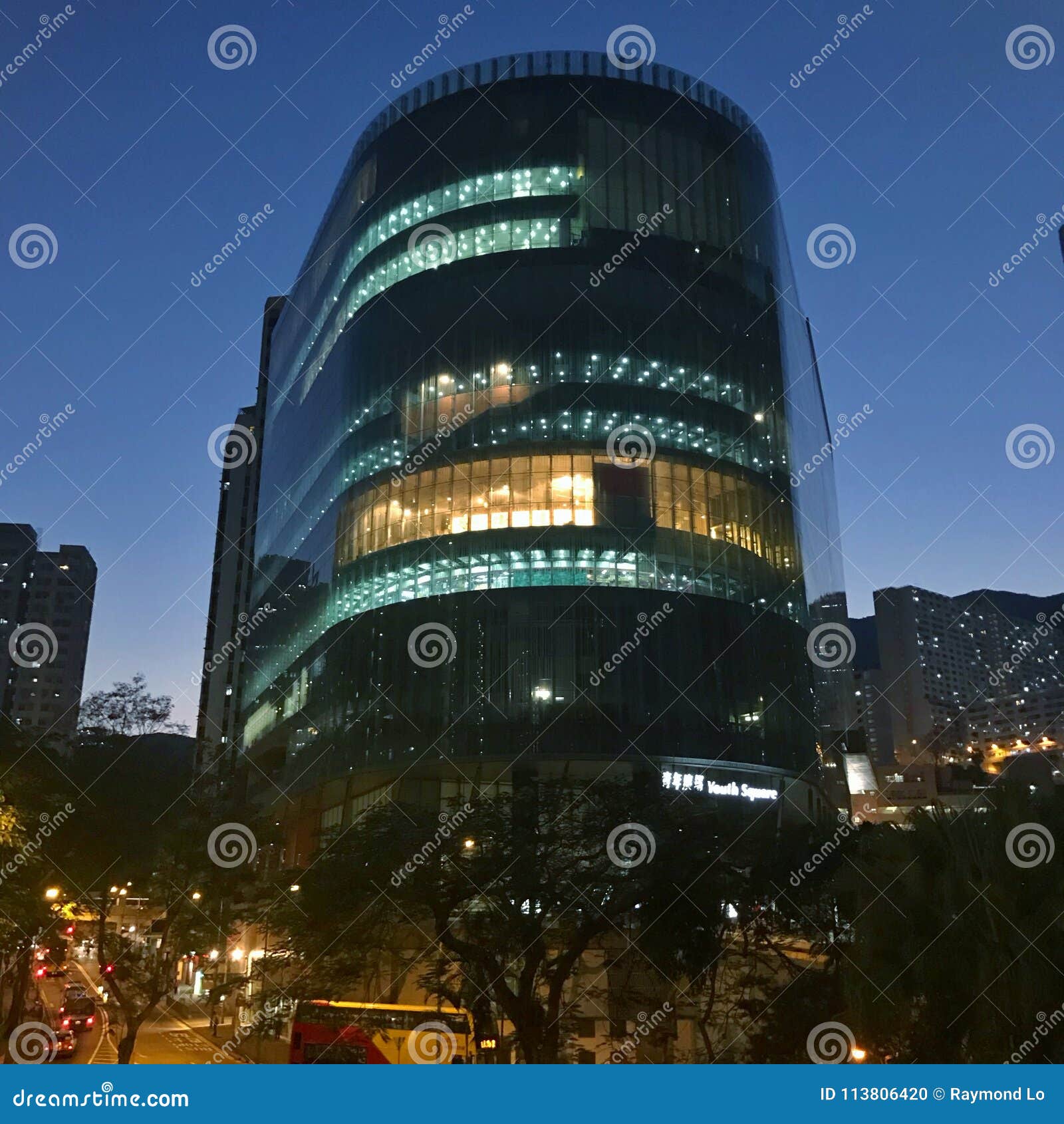 Landmark in Hong Kong editorial image. Image of architecture - 113806420