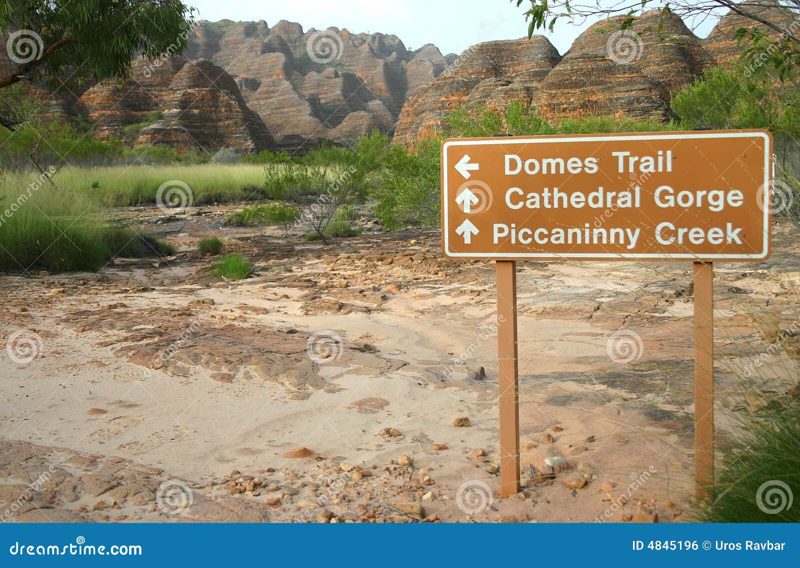 Landmark Signpost stock photo. Image of mountains, landscape - 4845196