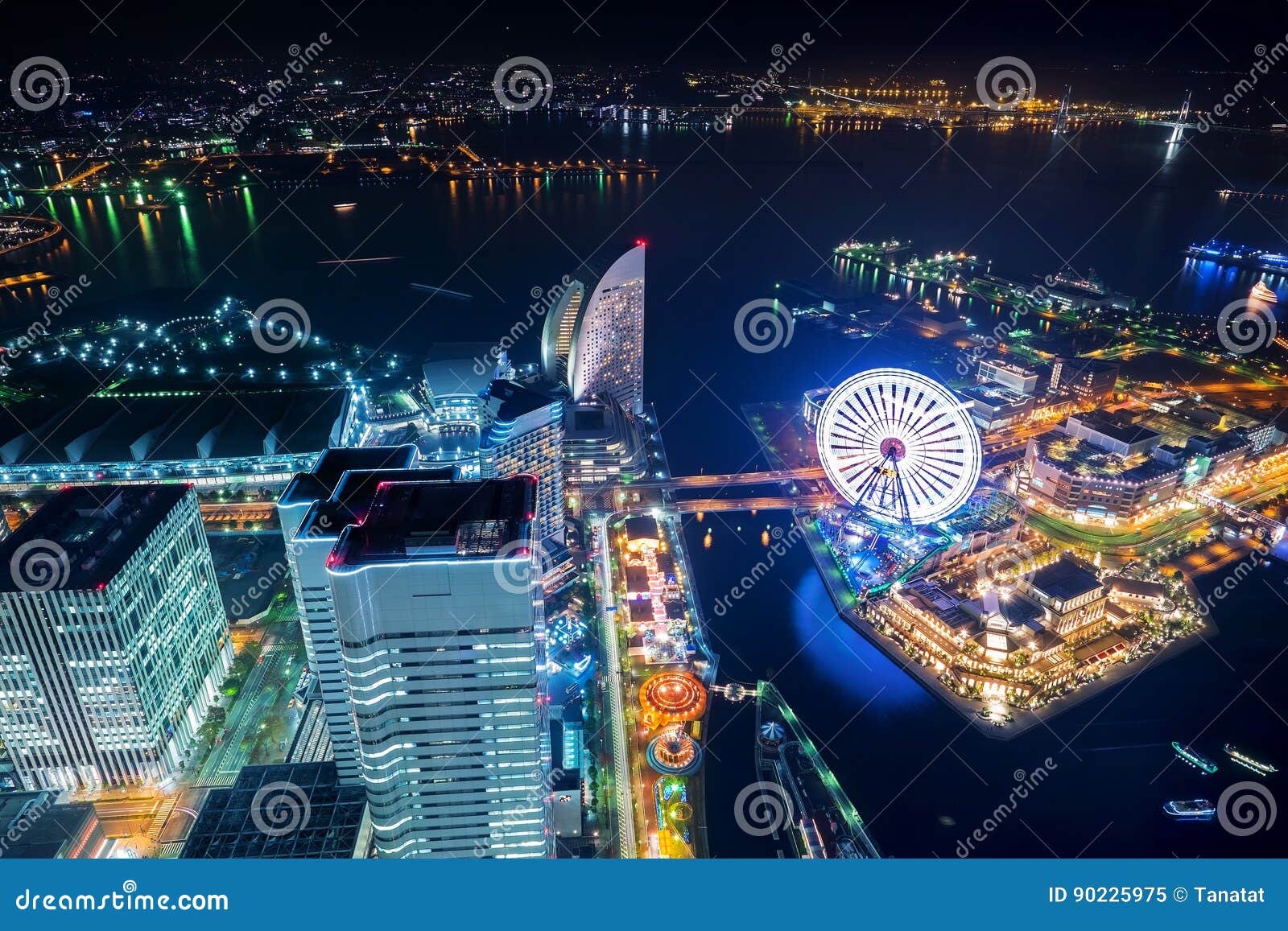 Yokohama, Japan Skyline With Mount Fuji Editorial Photo | CartoonDealer ... Yokohama, Japan Skyline With Mount Fuji Editorial Photo | CartoonDealer ...