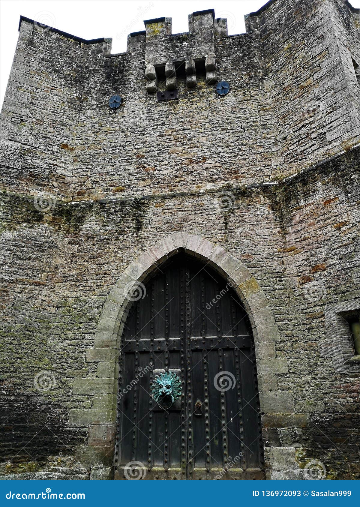 Landmarks of Cumbria - Brougham Hall Stock Image - Image of gateway ...