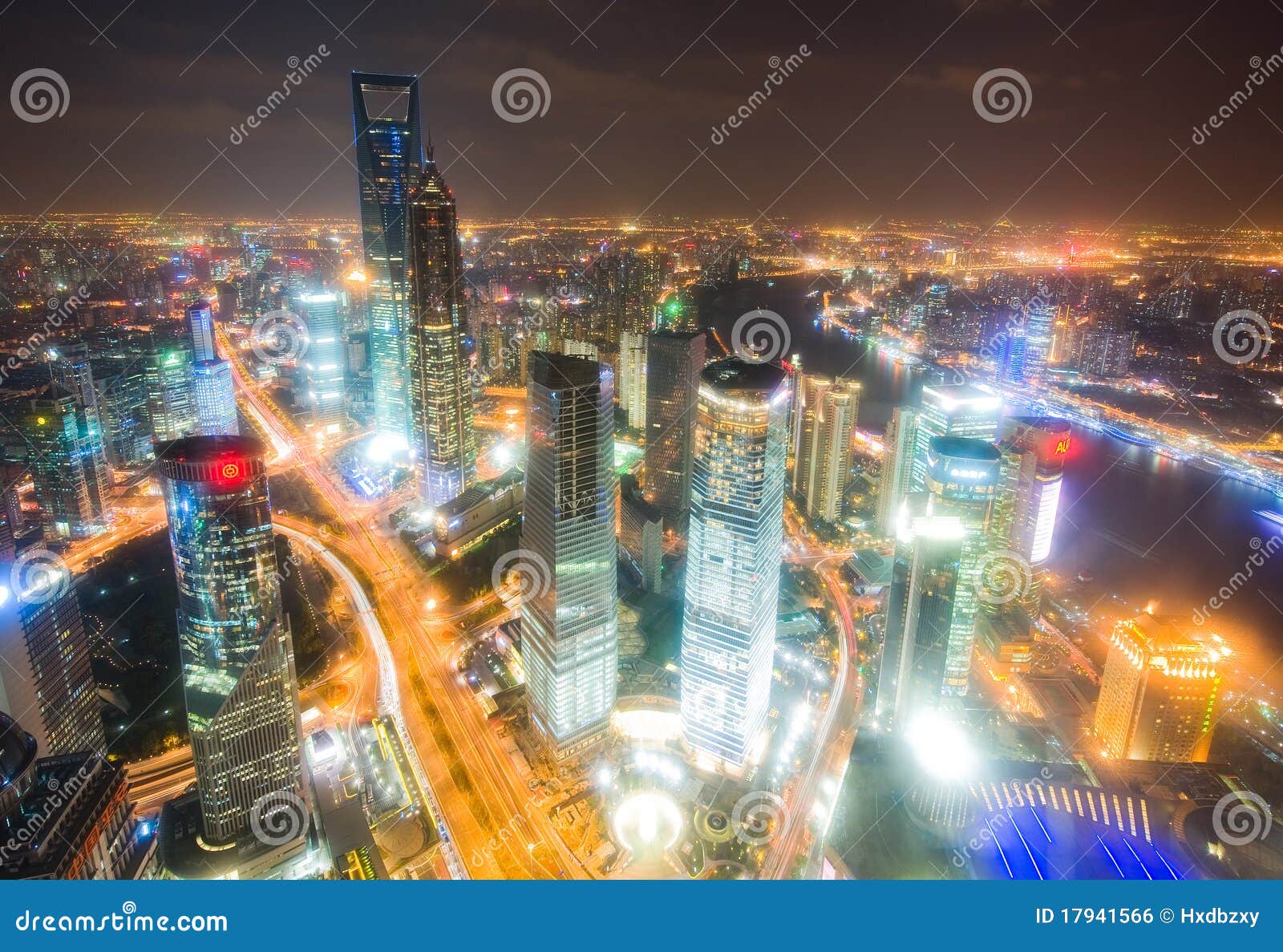 Landmarks of shanghai city editorial photo. Image of asia - 17941566