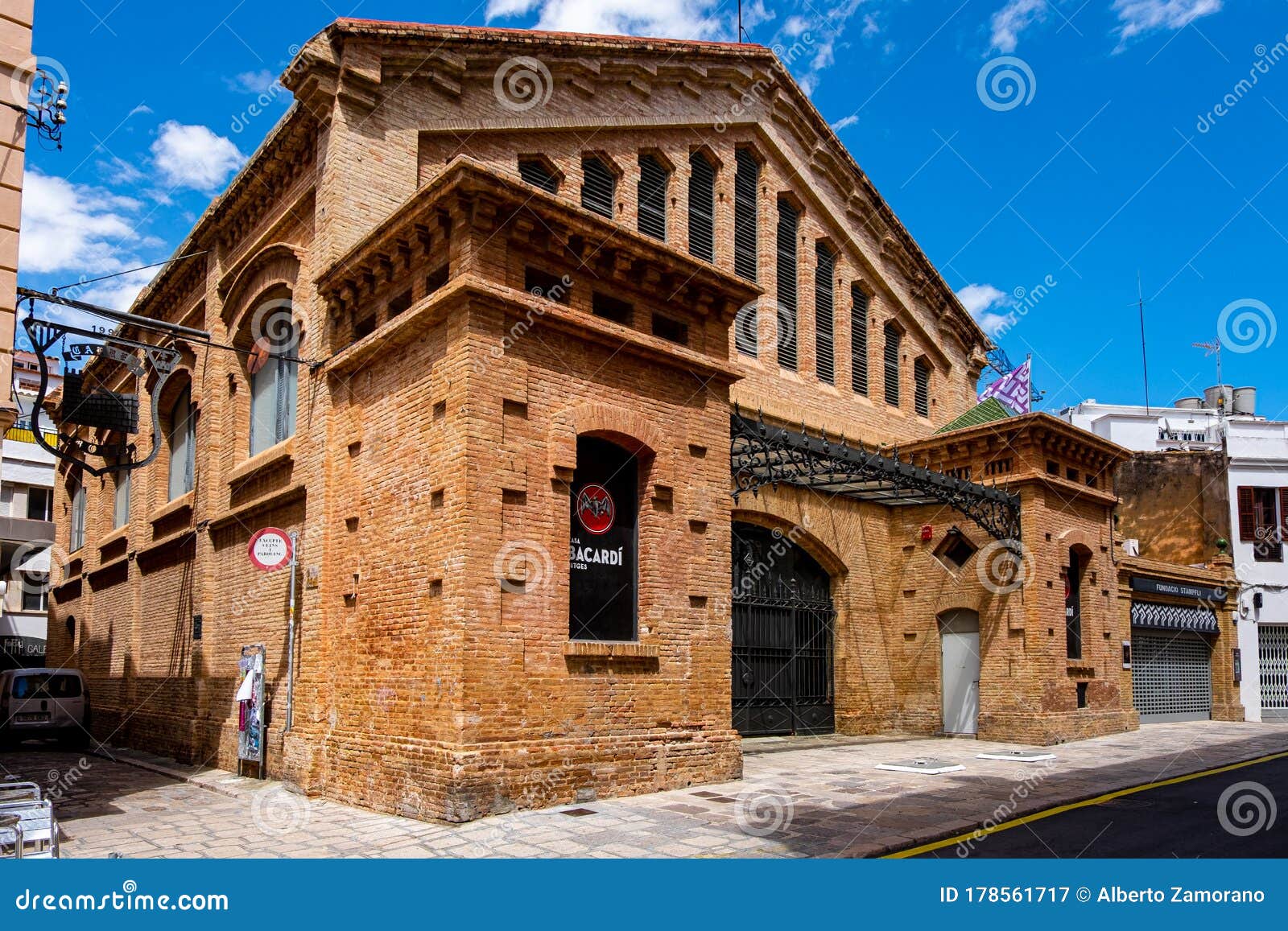 Landmarks of Sitges in Barcelona, Catalonia, Spain Editorial ...