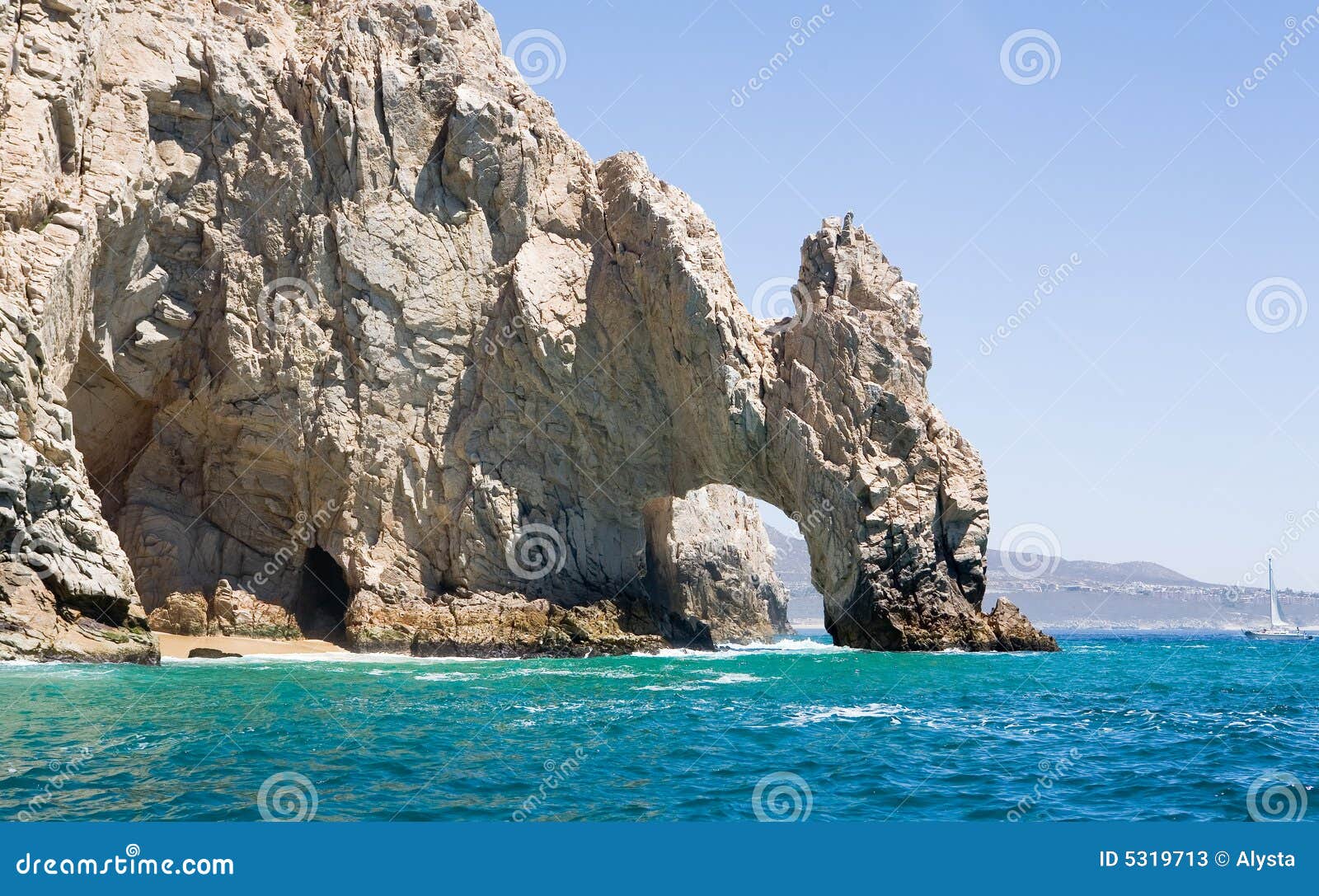 Lands End Rocks in Cabo San Lucas Stock Image - Image of ocean ...