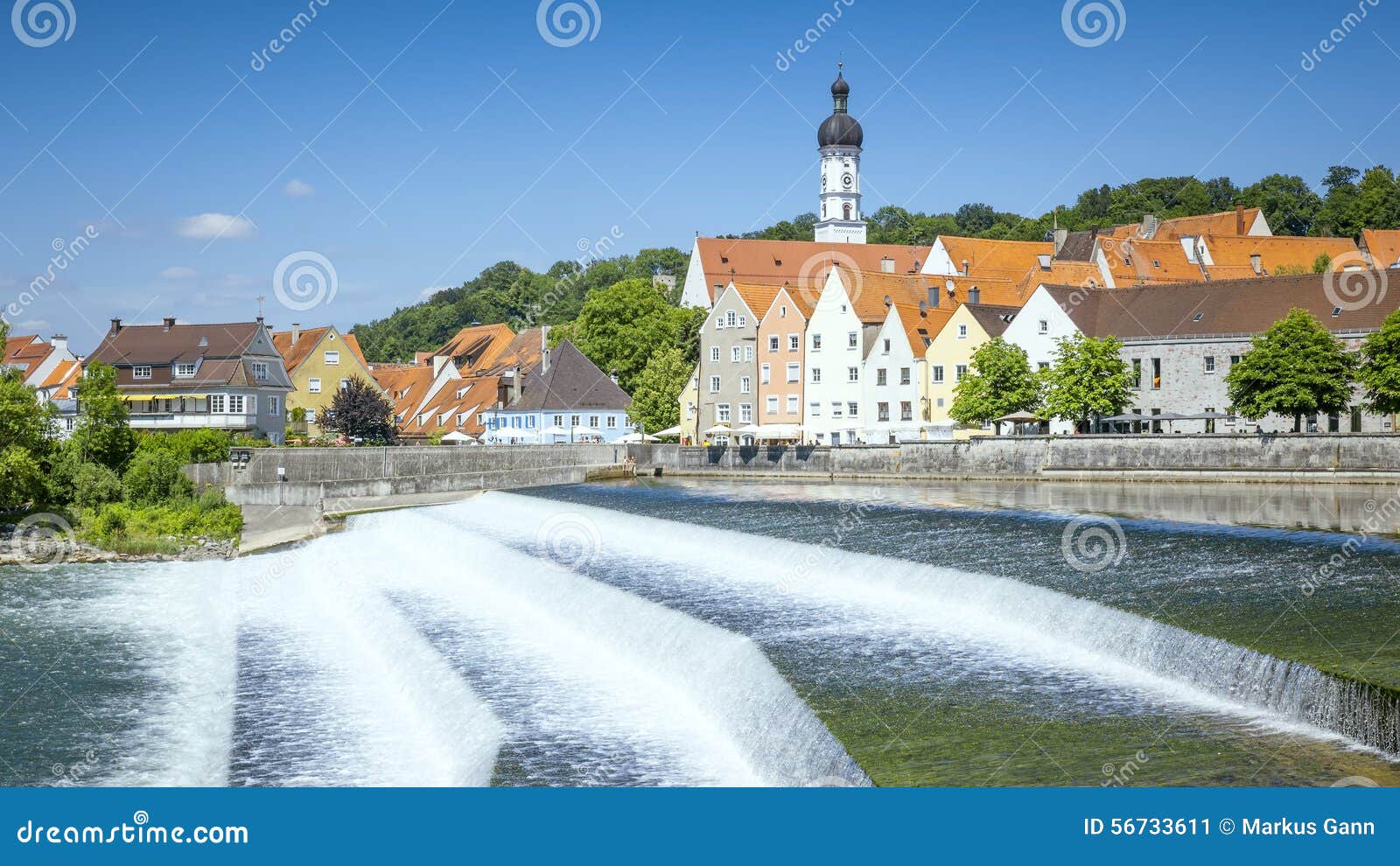 Landsberg am Lech stock image. Image of tourism, environment - 56733611