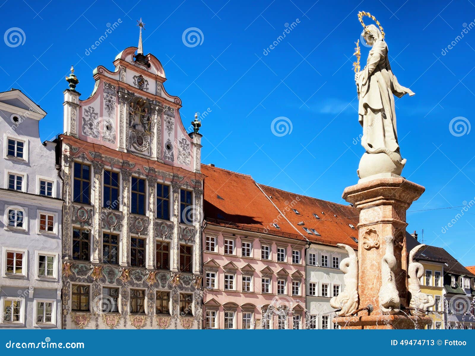 Landsberg am Lech stock image. Image of elegance, people - 49474713