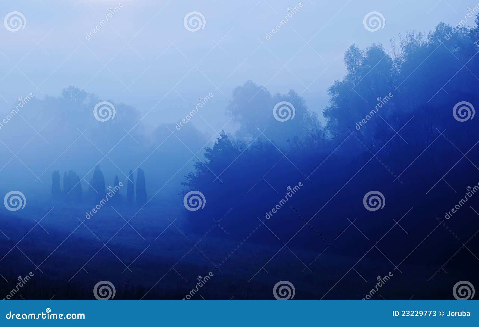 Landscape stock image. Image of dawn, outline, morning - 23229773