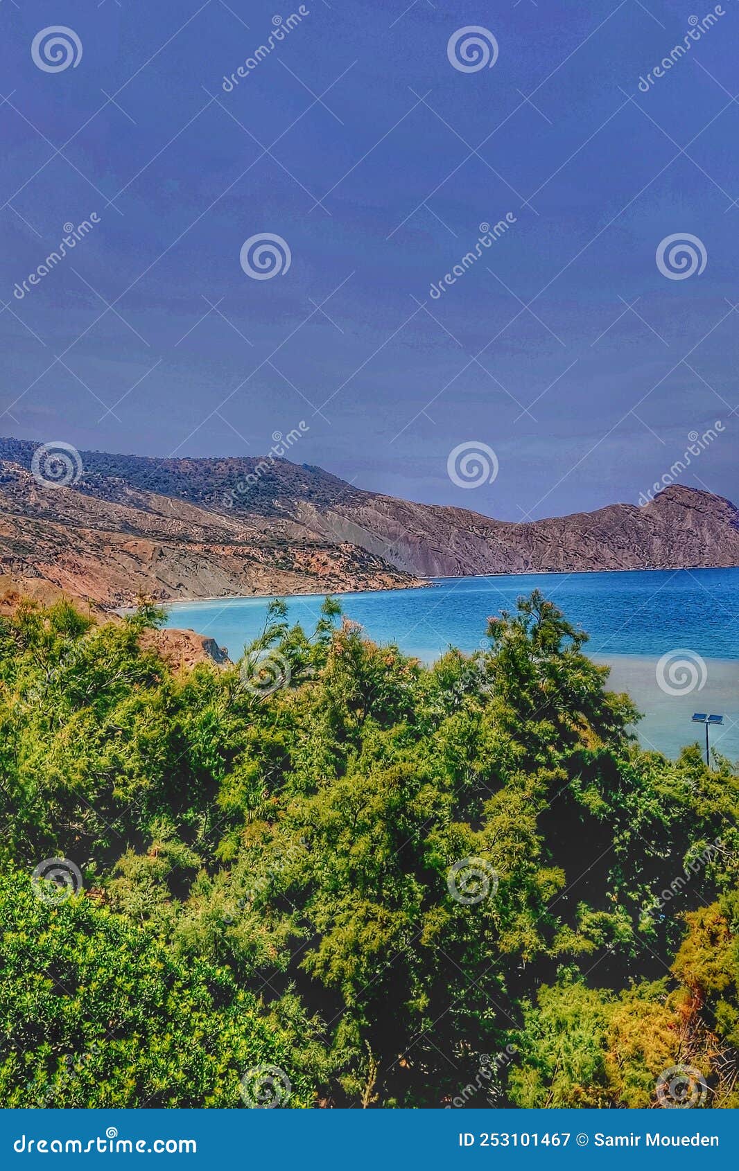 Landscape from Algeria stock image. Image of lake, reservoir - 253101467