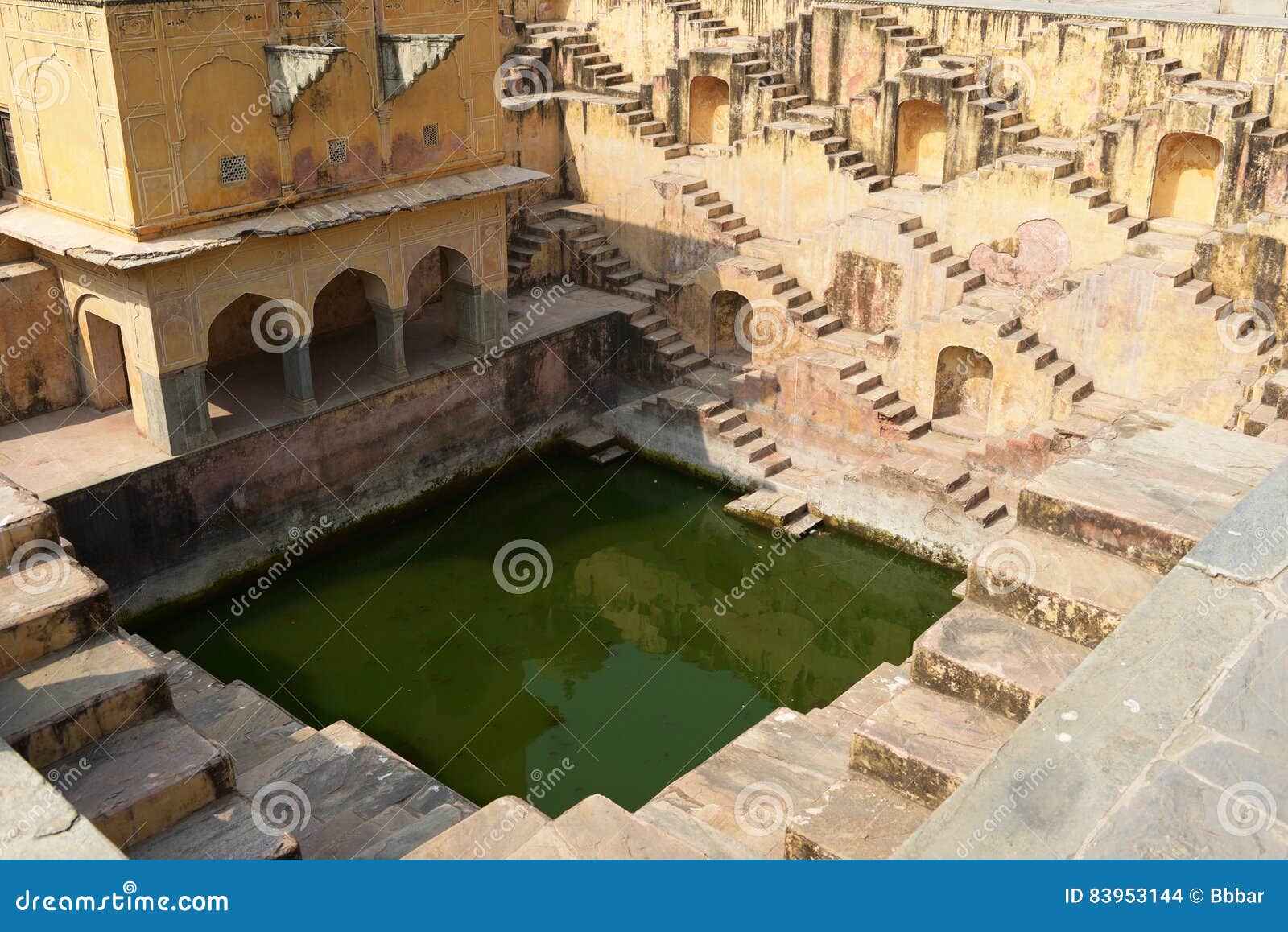 Landscape of Ancient Castle in India Stock Photo - Image of hill ...