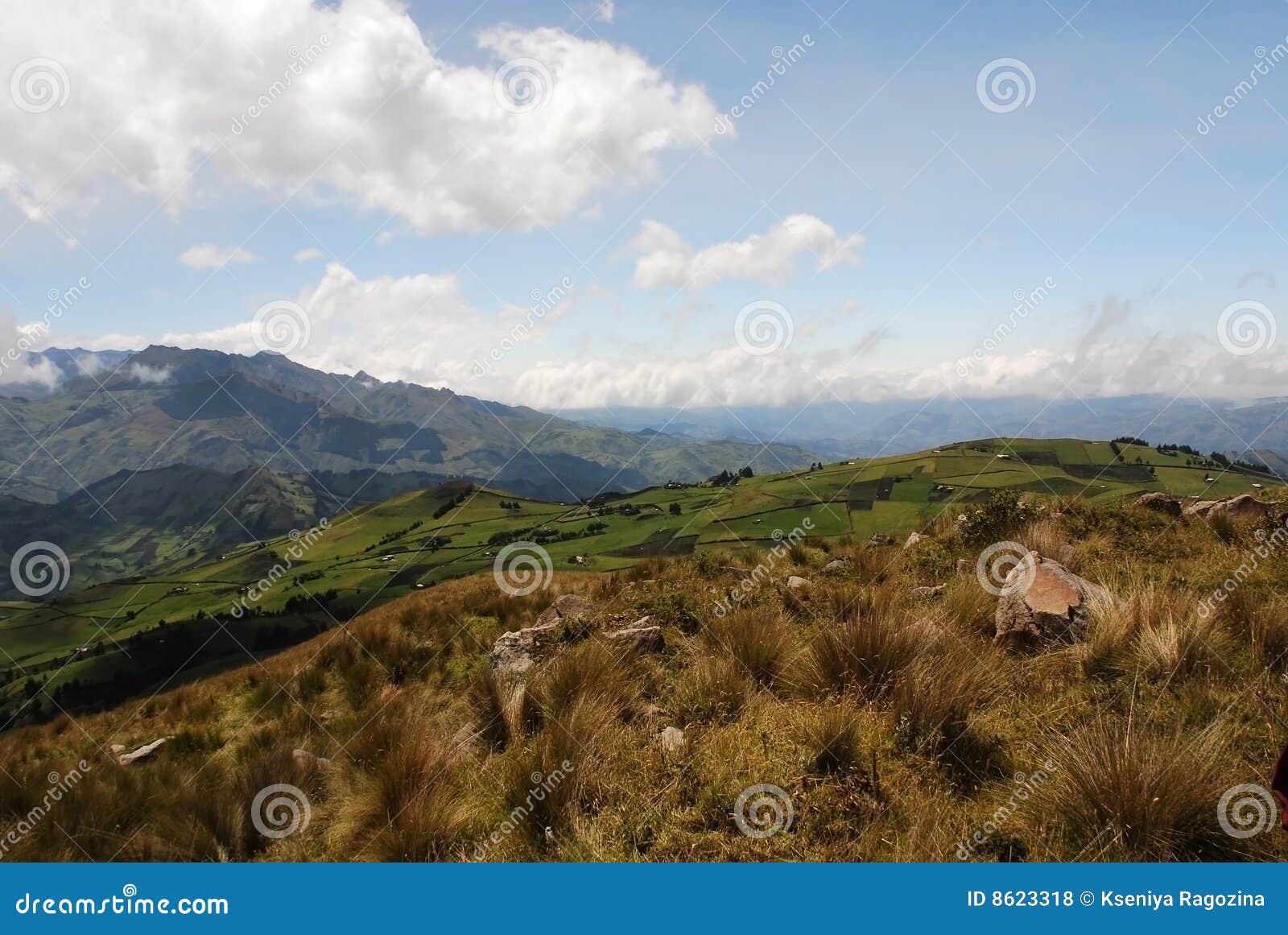Landscape. Andes stock photo. Image of idyllic, cascade - 8623318