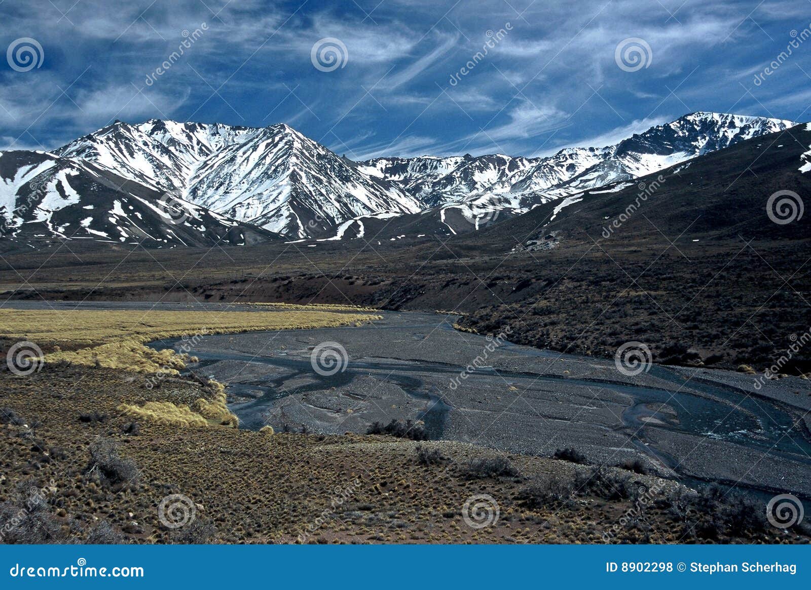 Landscape in the Andes,Mendoza,Argentina Stock Photo - Image of mendoza ...