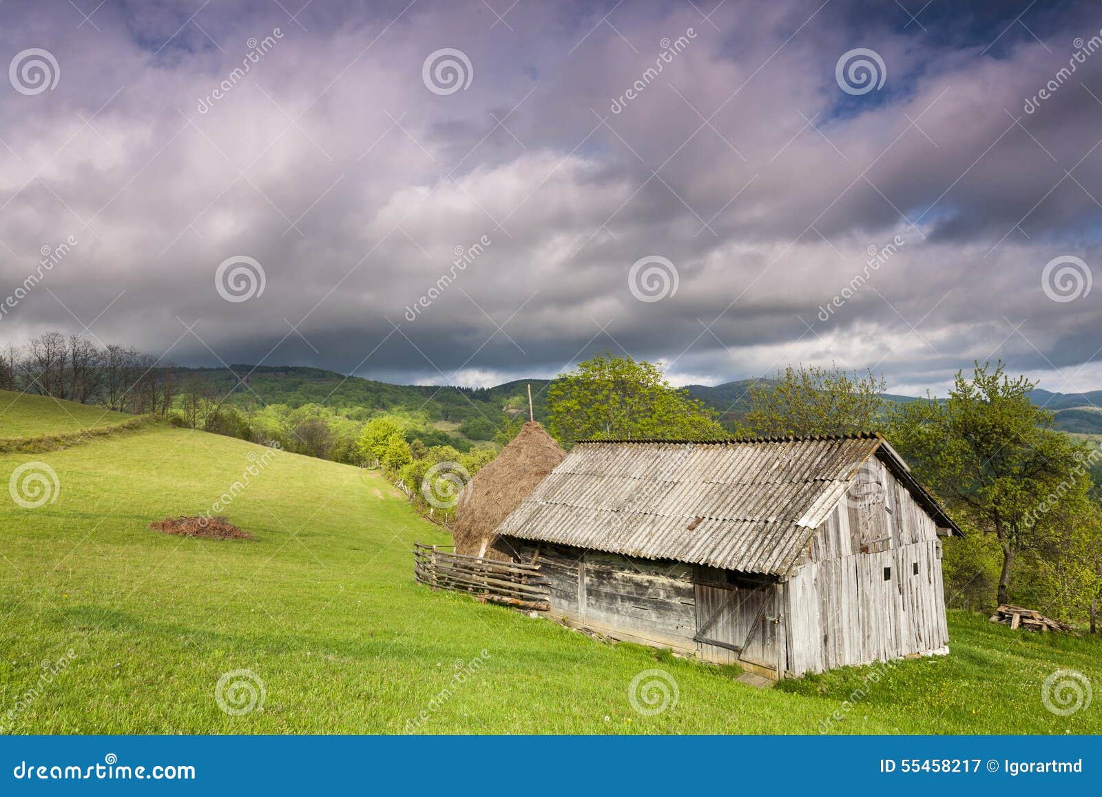 Landscape stock image. Image of outdoor, countryside - 55458217