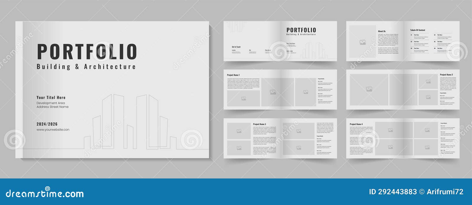 Landscape Architecture Portfolio Layout Design Portfolio Brochure ...