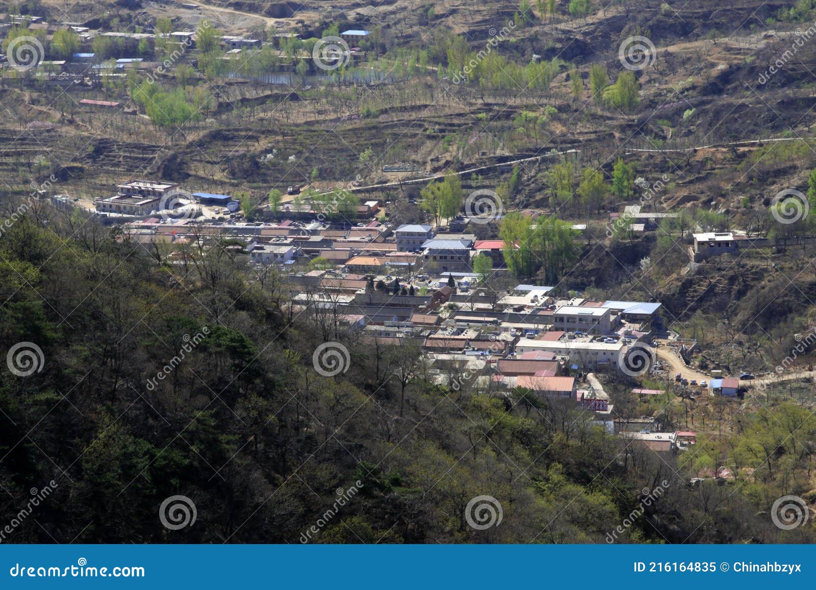Landscape Architecture in the Valley Stock Image - Image of landscape ...