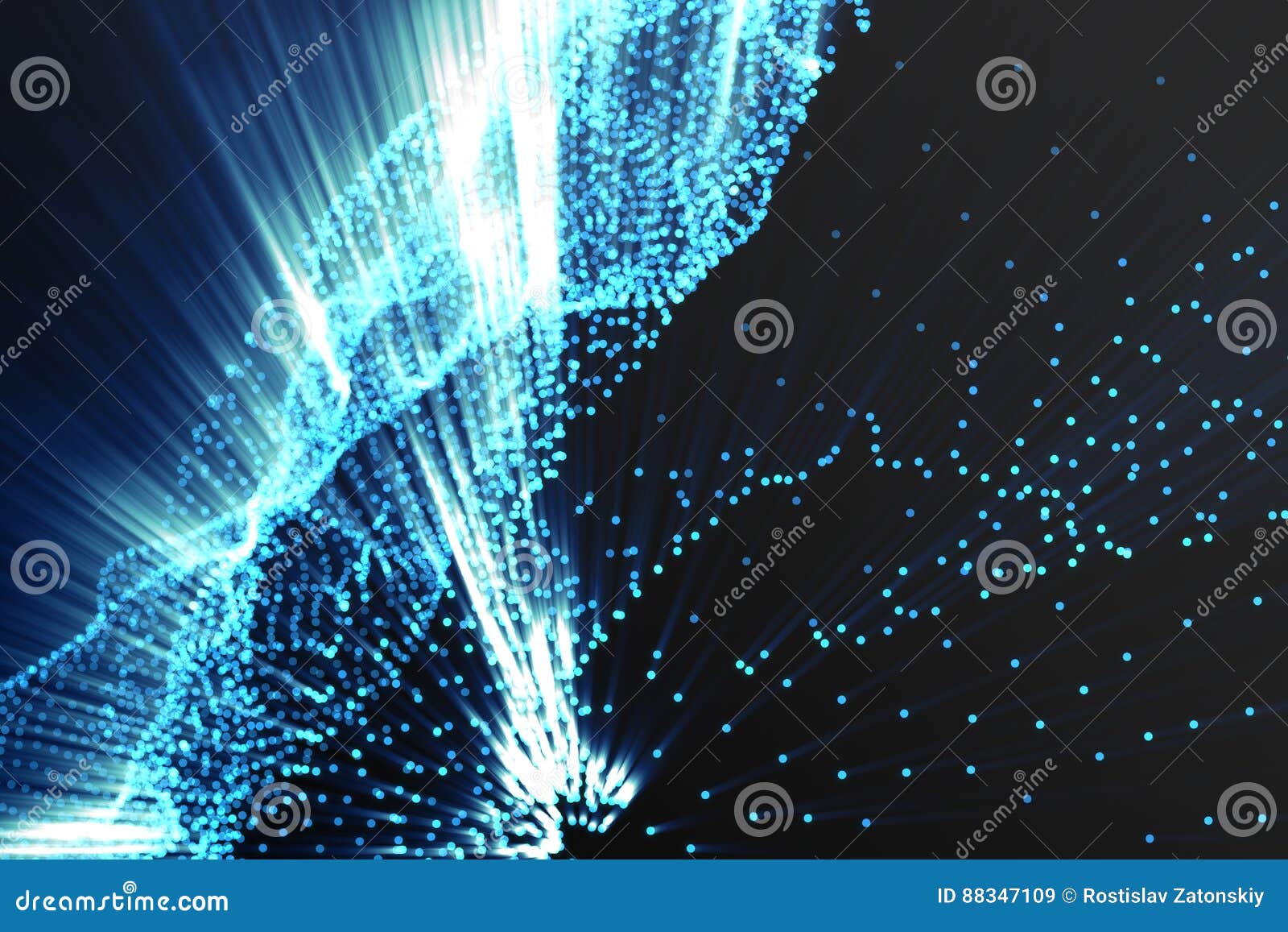 Landscape Background. Cyberspace Landscape Grid. 3d Technology Stock ...
