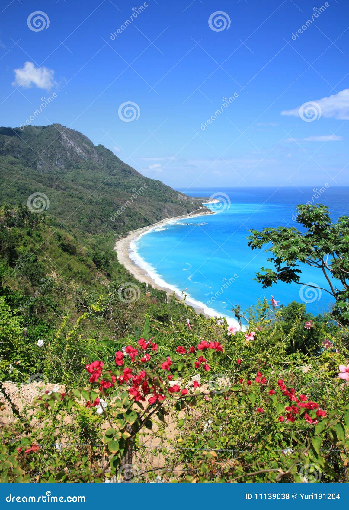 Landscape barahona stock photo. Image of outdoor, high - 11139038