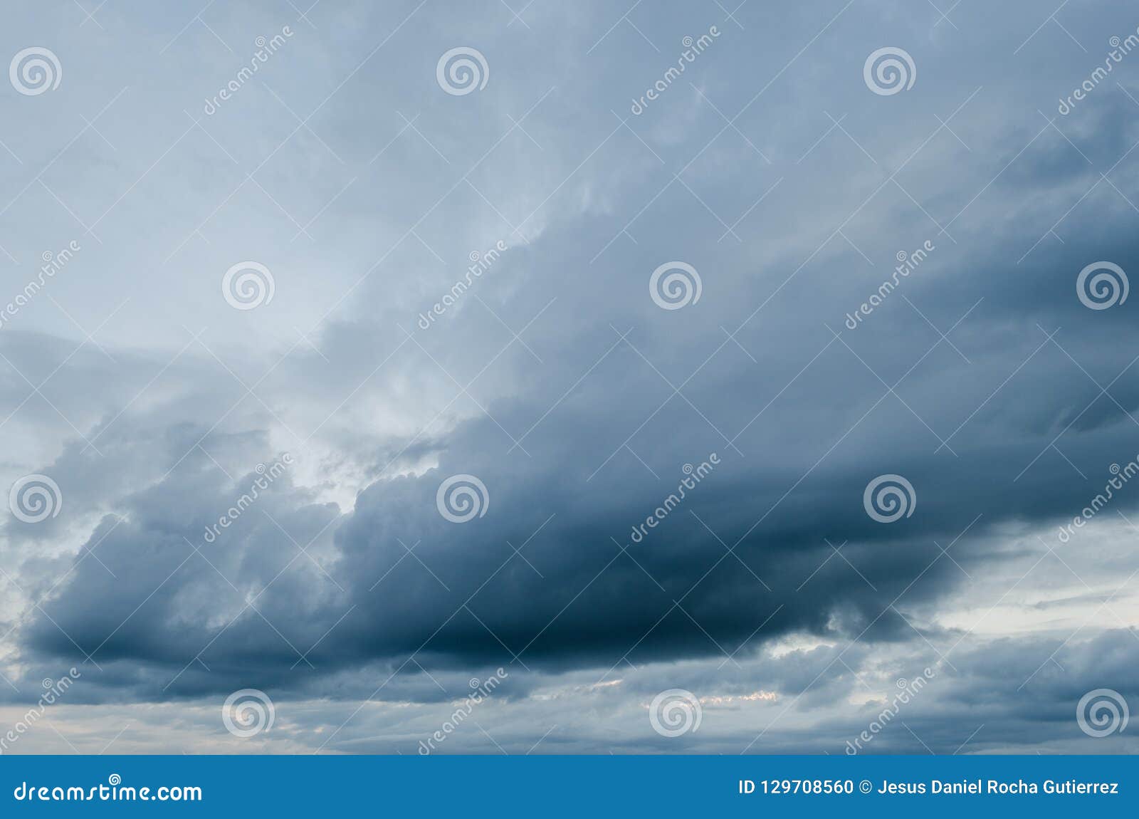 Landscape of Blue Sky, Landscape Sunset, Background with Many Clouds ...