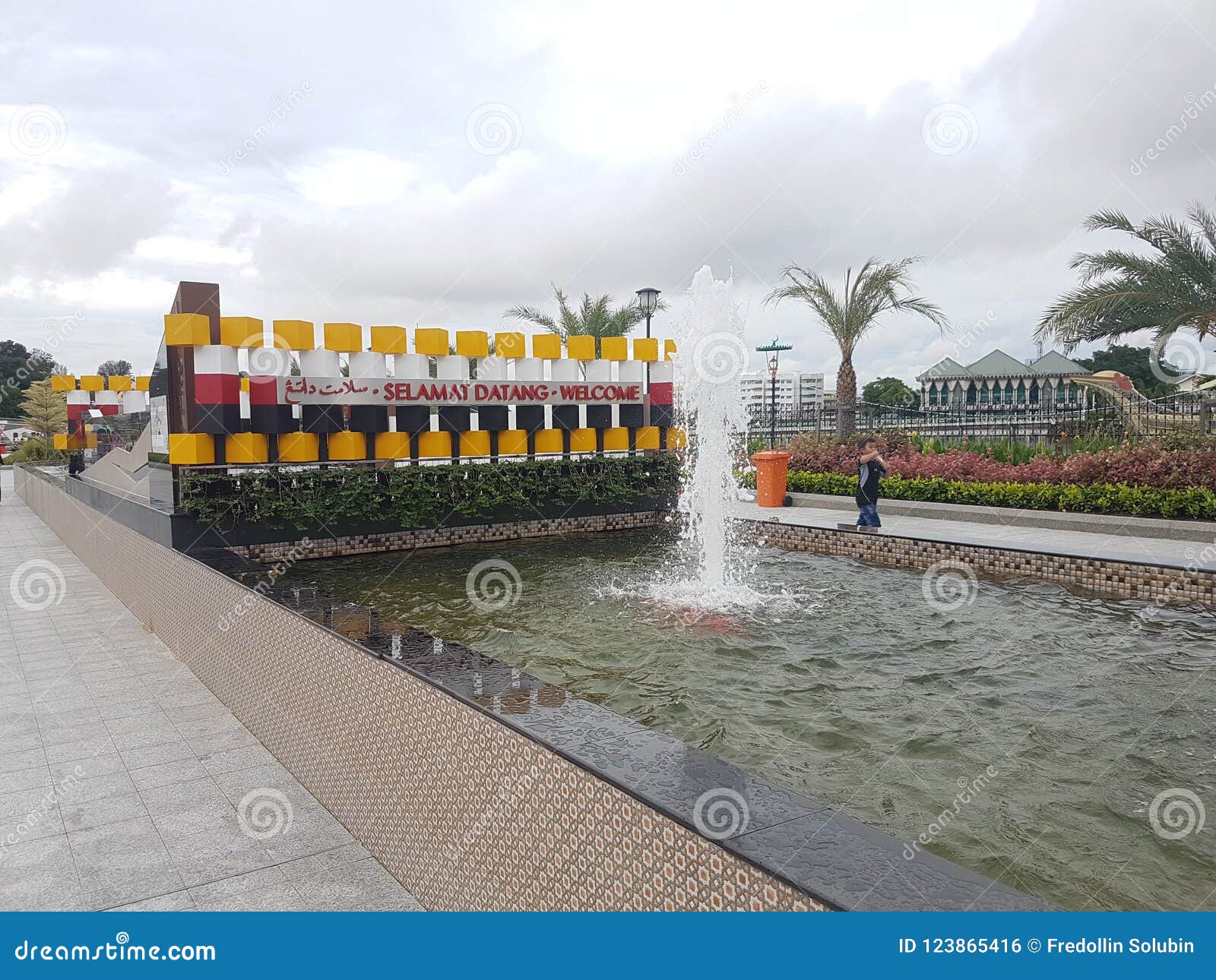 Brunei View Daylight Waterfall Editorial Photo - Image of view ...