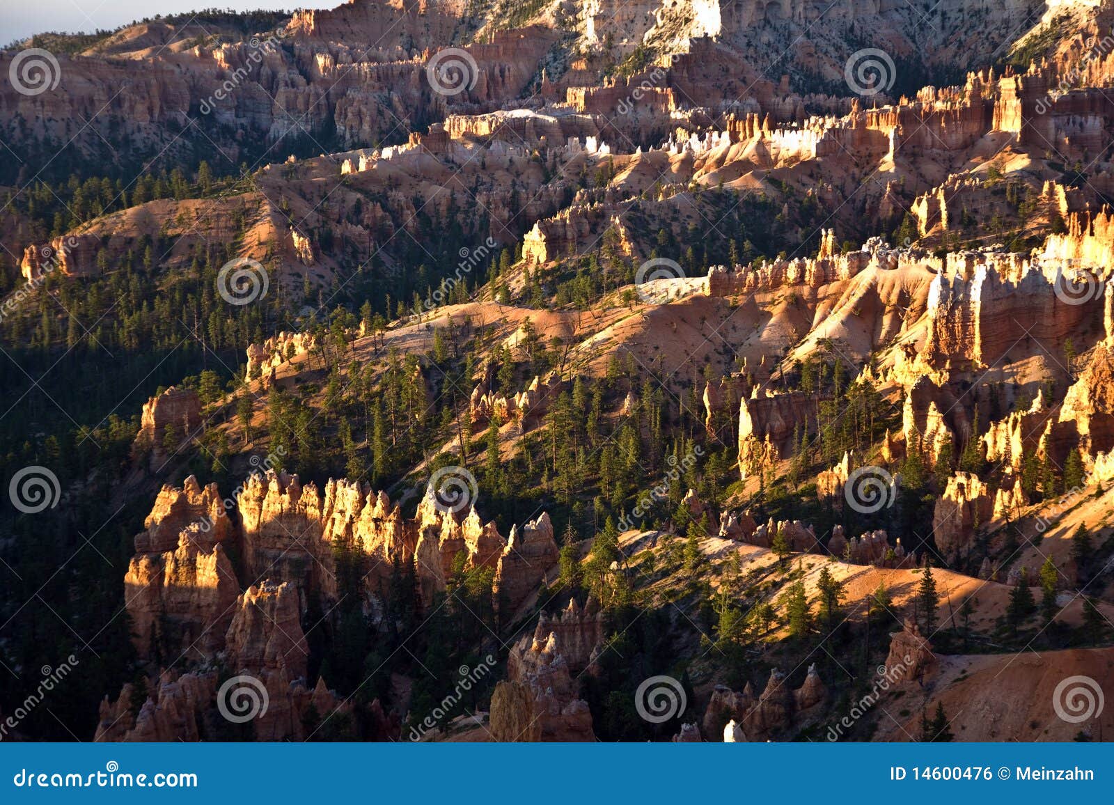 Landscape in Bryce Canyon with Stone Forma Stock Photo - Image of ...