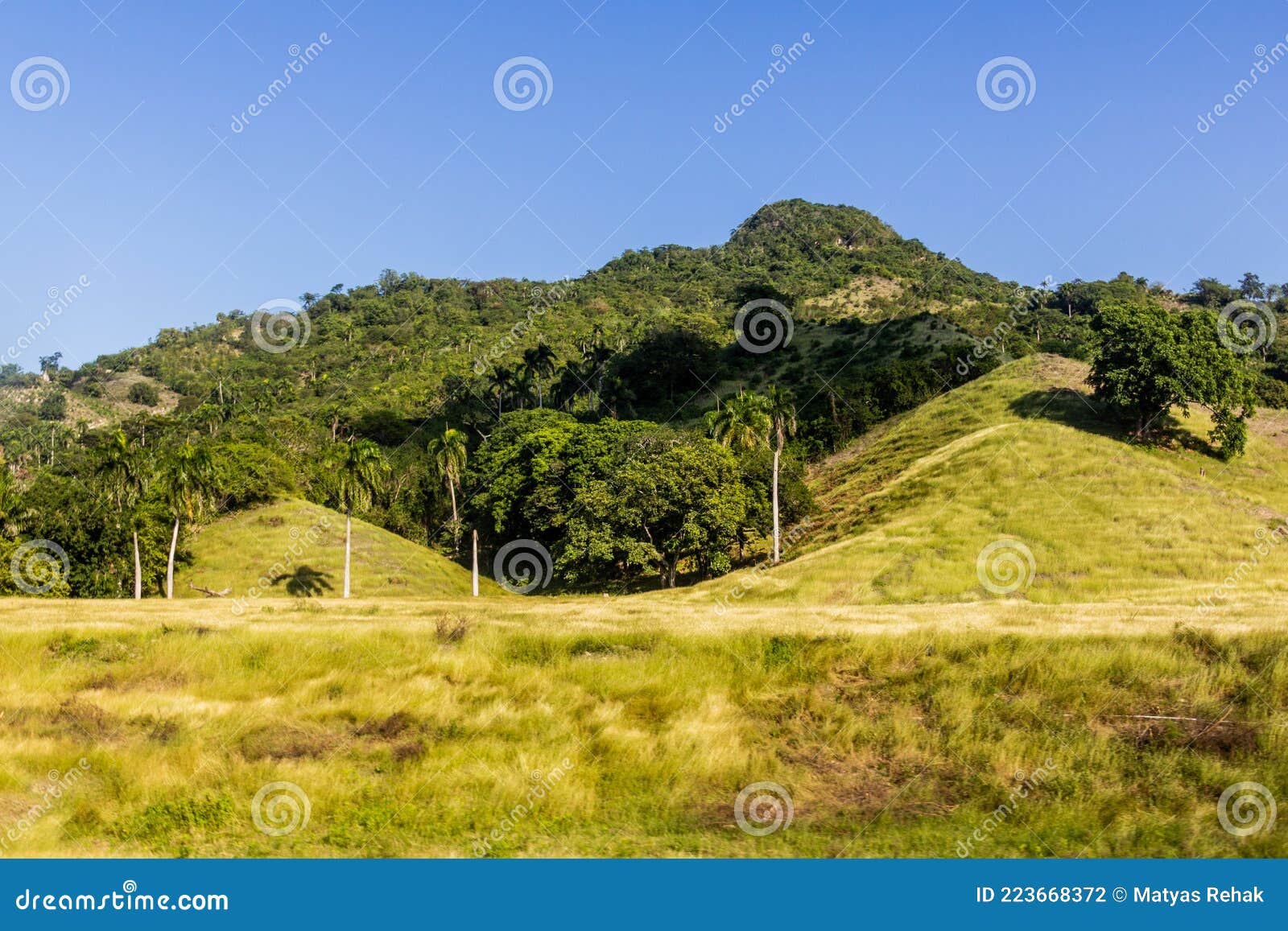 Landscape of Central Dominican Republ Stock Photo - Image of landscape ...