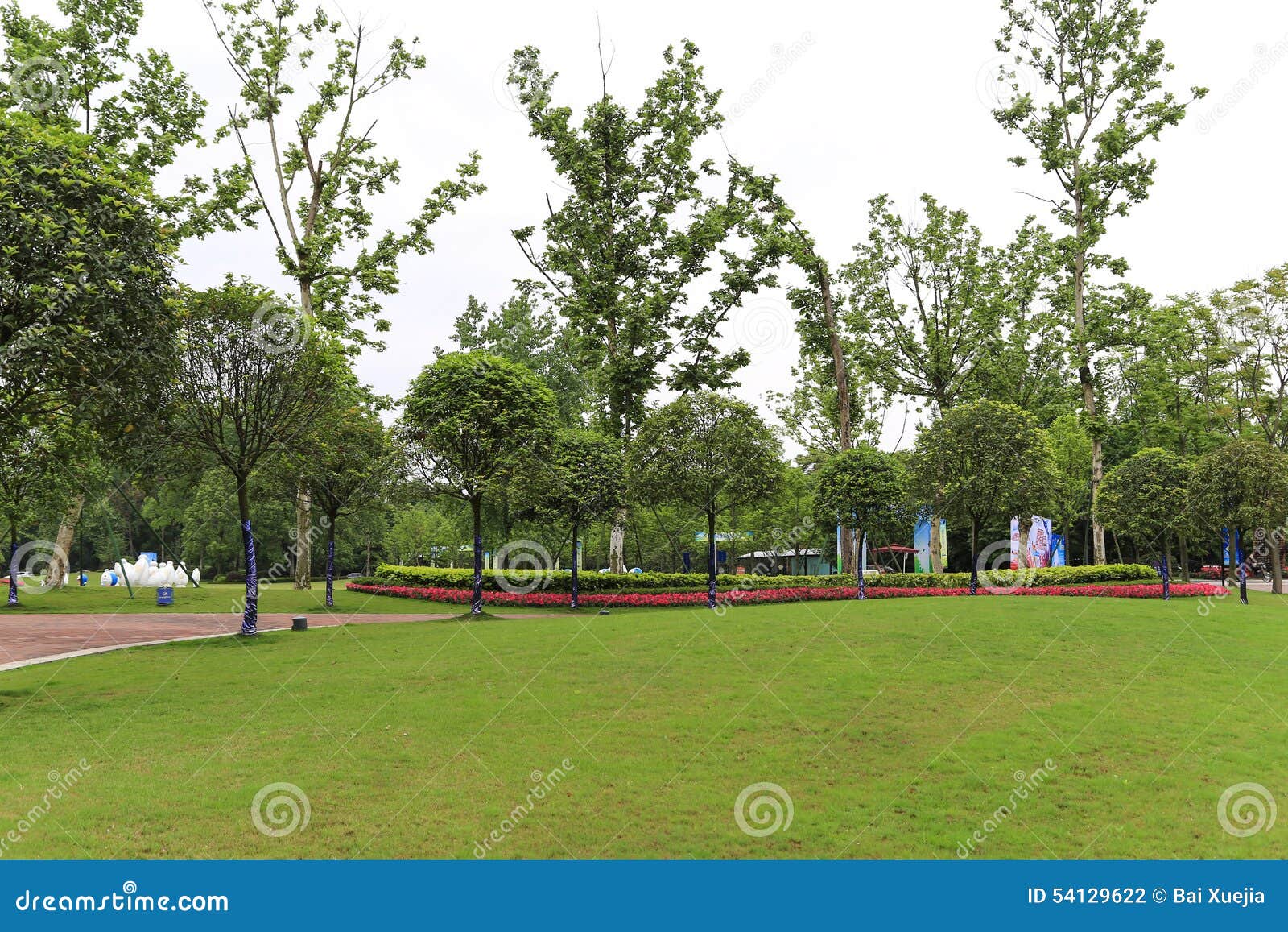 The Landscape in Chengdu,china Stock Photo - Image of chengdu, park ...