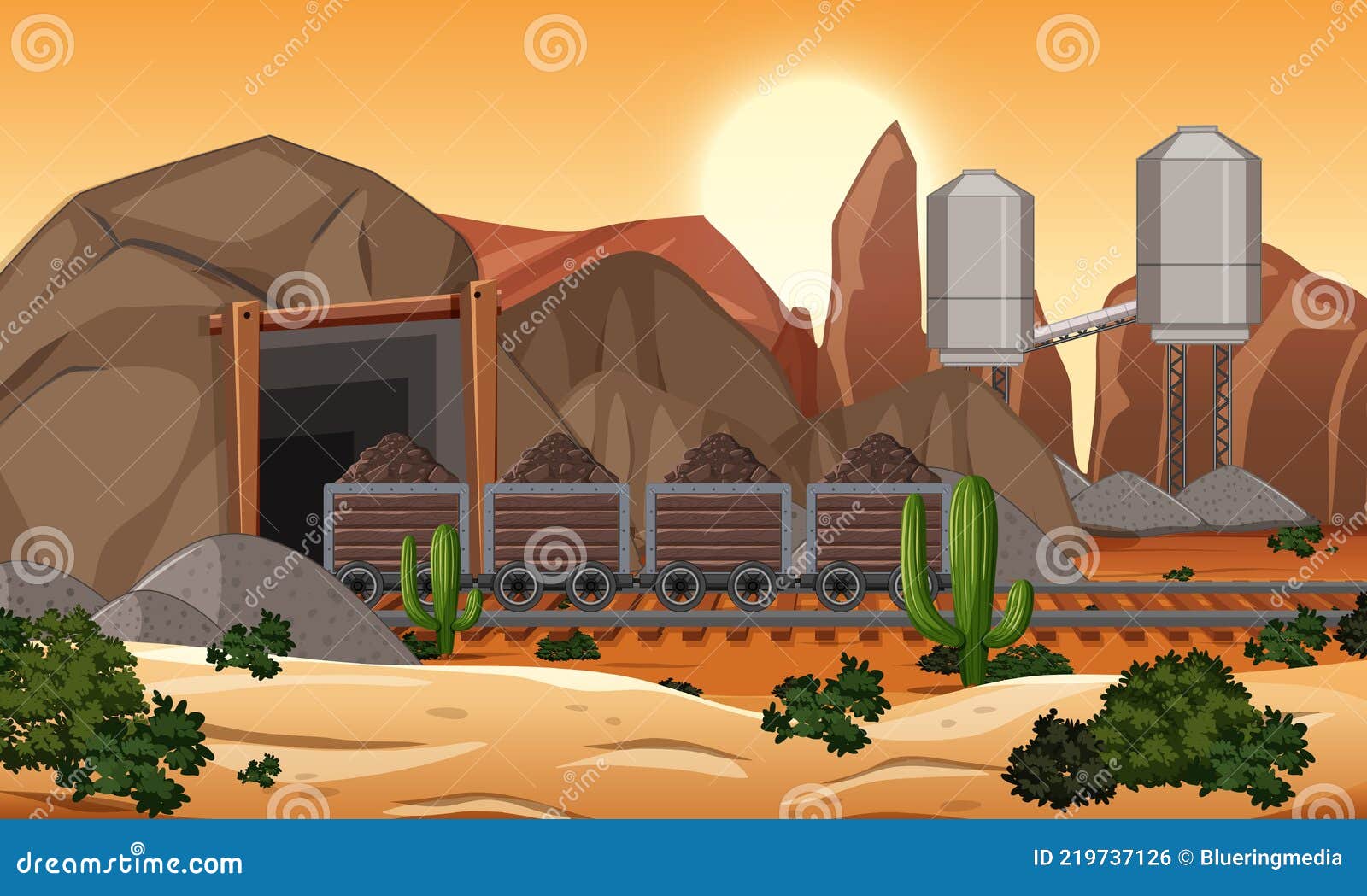 Coal Mining Isometric Flowchart Vector Illustration | CartoonDealer.com ... Coal Mining Isometric Flowchart Vector Illustration | CartoonDealer.com ...