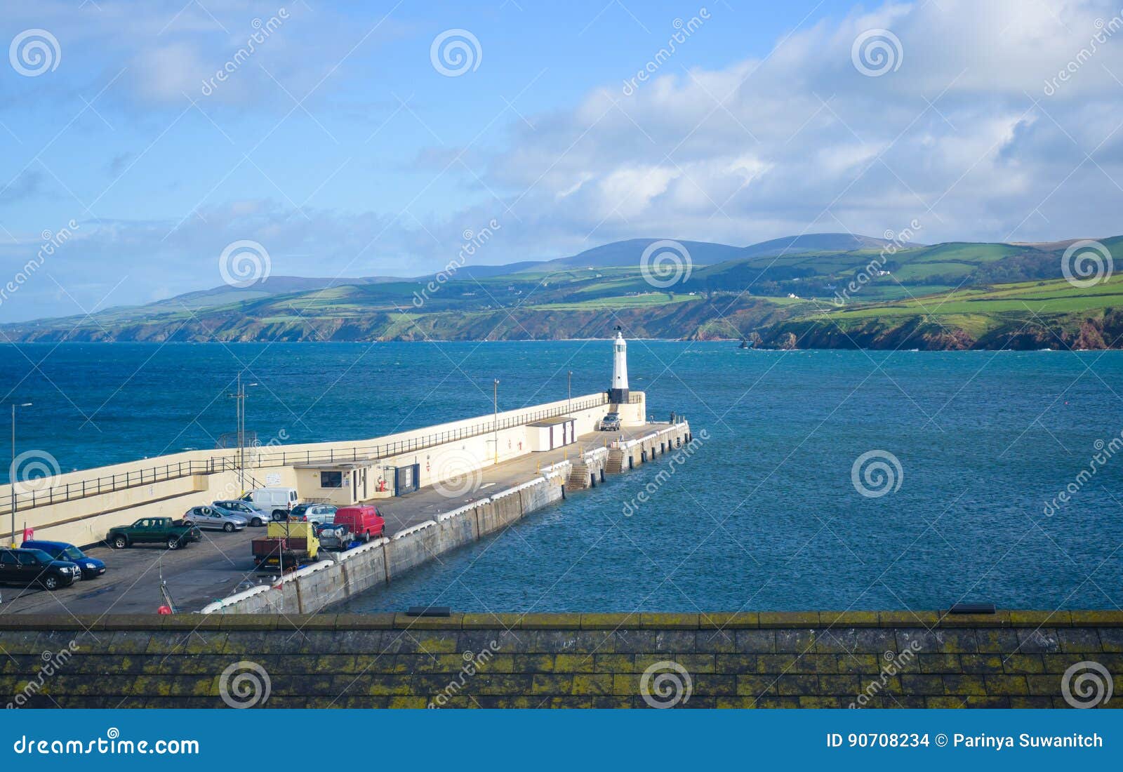 Landscape at the Coast of Isle of Man Stock Photo - Image of scene ...