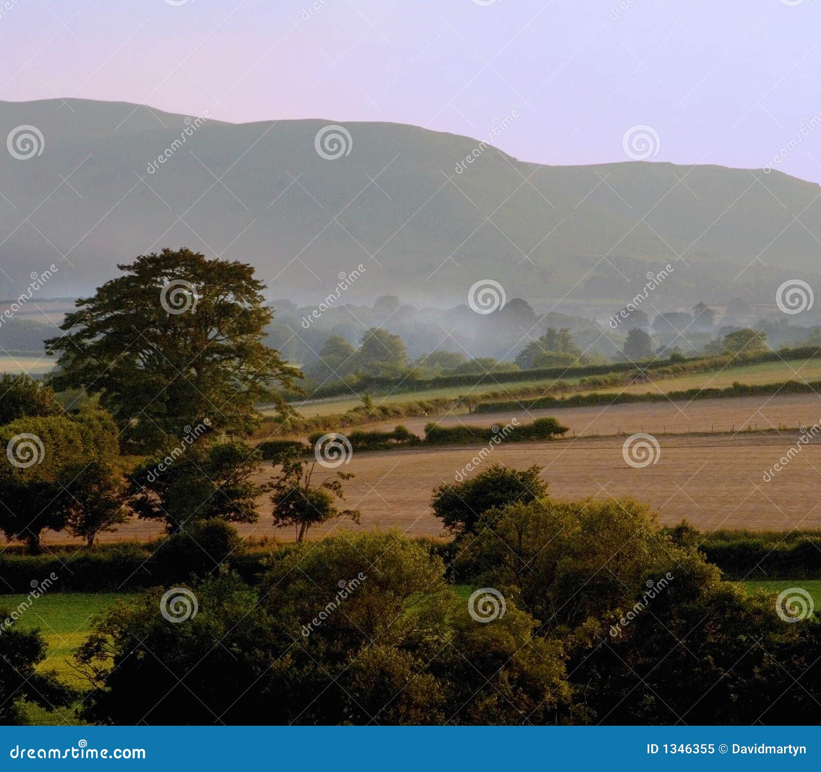 Landscape Countryside Hills Mountains Scenery Royalty-Free Stock Photo ...