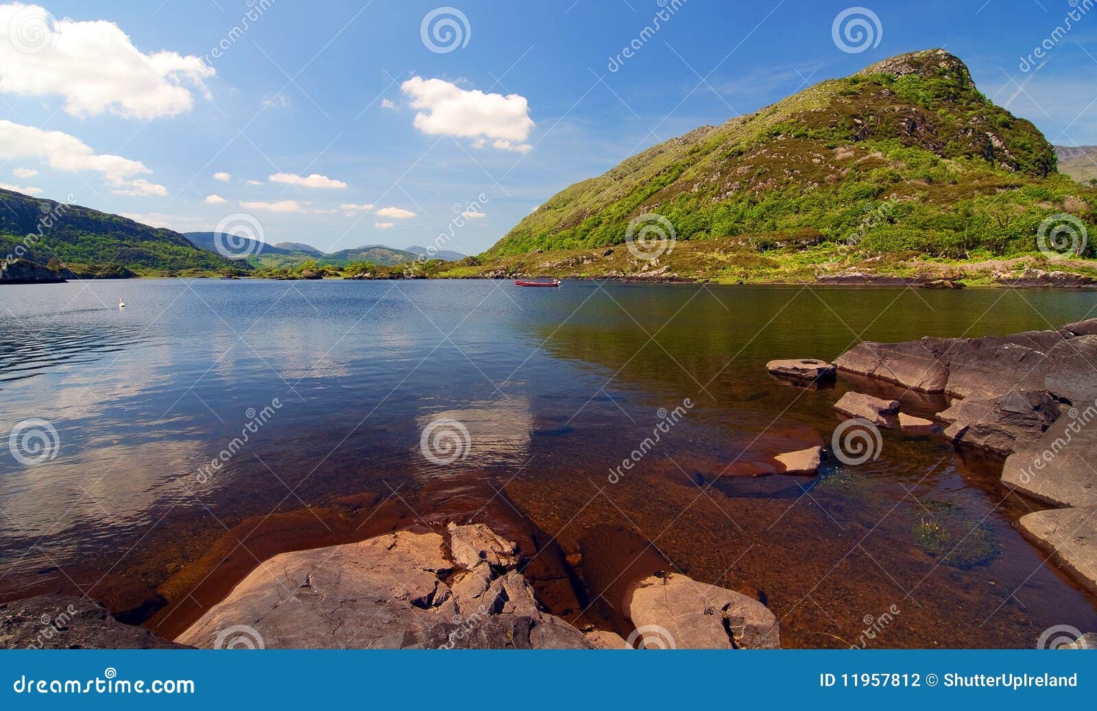 Landscape of County Kerry, Ireland Stock Photo - Image of autumn, land ...