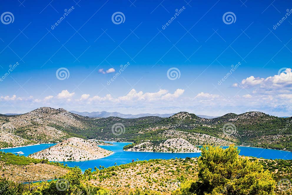 Landscape in Croatia stock image. Image of rocky, escape - 20697757
